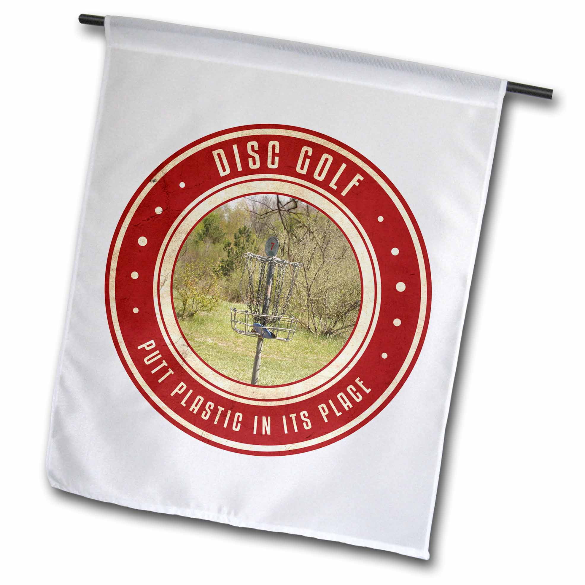 3dRose, Putt Plastic In Its Place #13 - photography of a frisbee disc ...