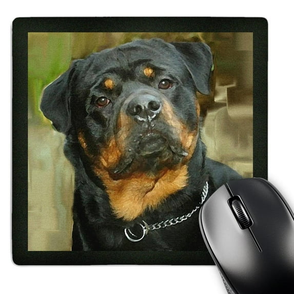 3dRose, Rottweiler Portrait, MousePad - Walmart.com