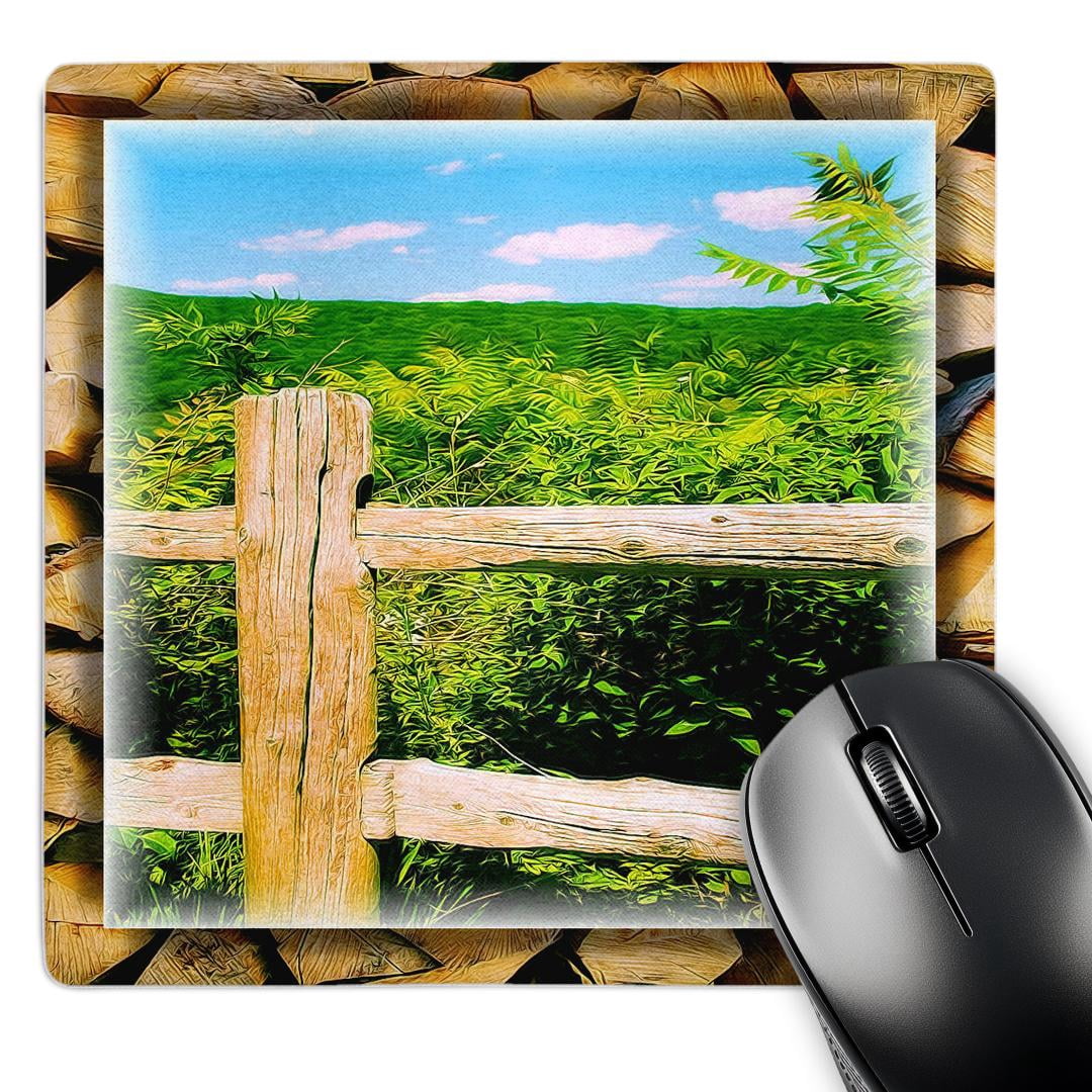 3dRose, Rural Fence, MousePad - Walmart.com