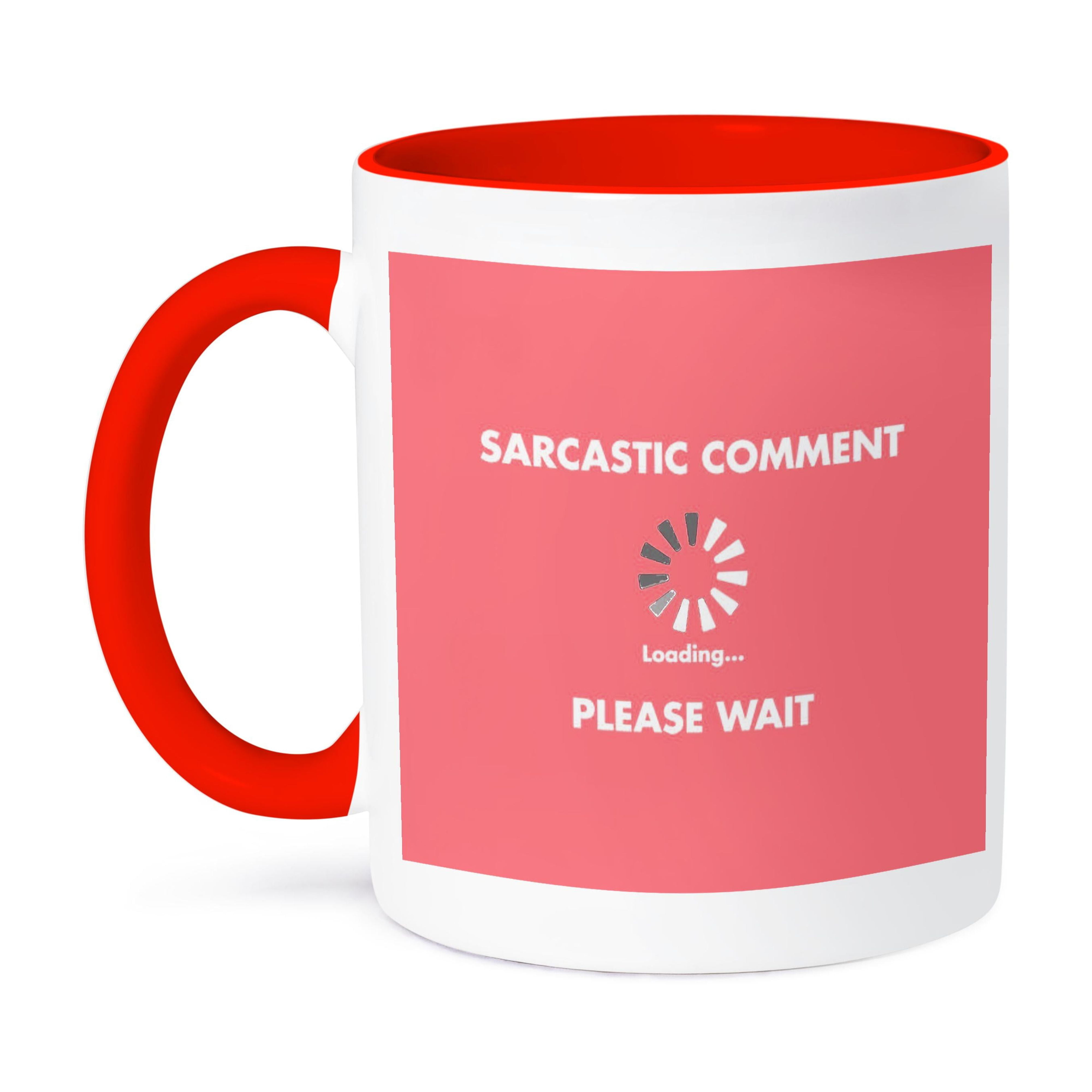 3dRose, Sarcastic Comment Loading Please Wait Visual Humor Joke, 15oz ...