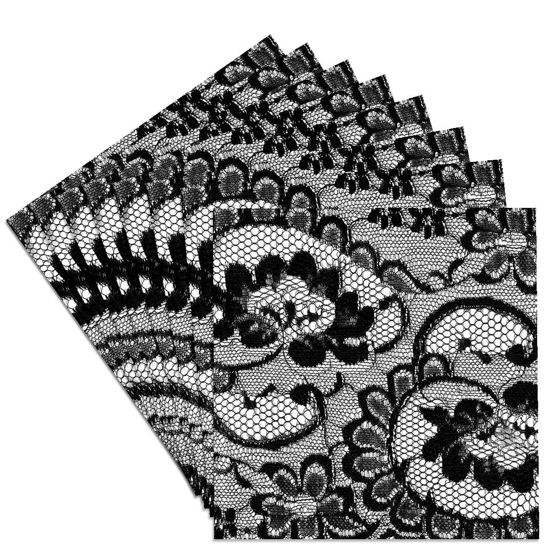 3dRose, Sassy black and white lace print Perfect for bachelorette or ...