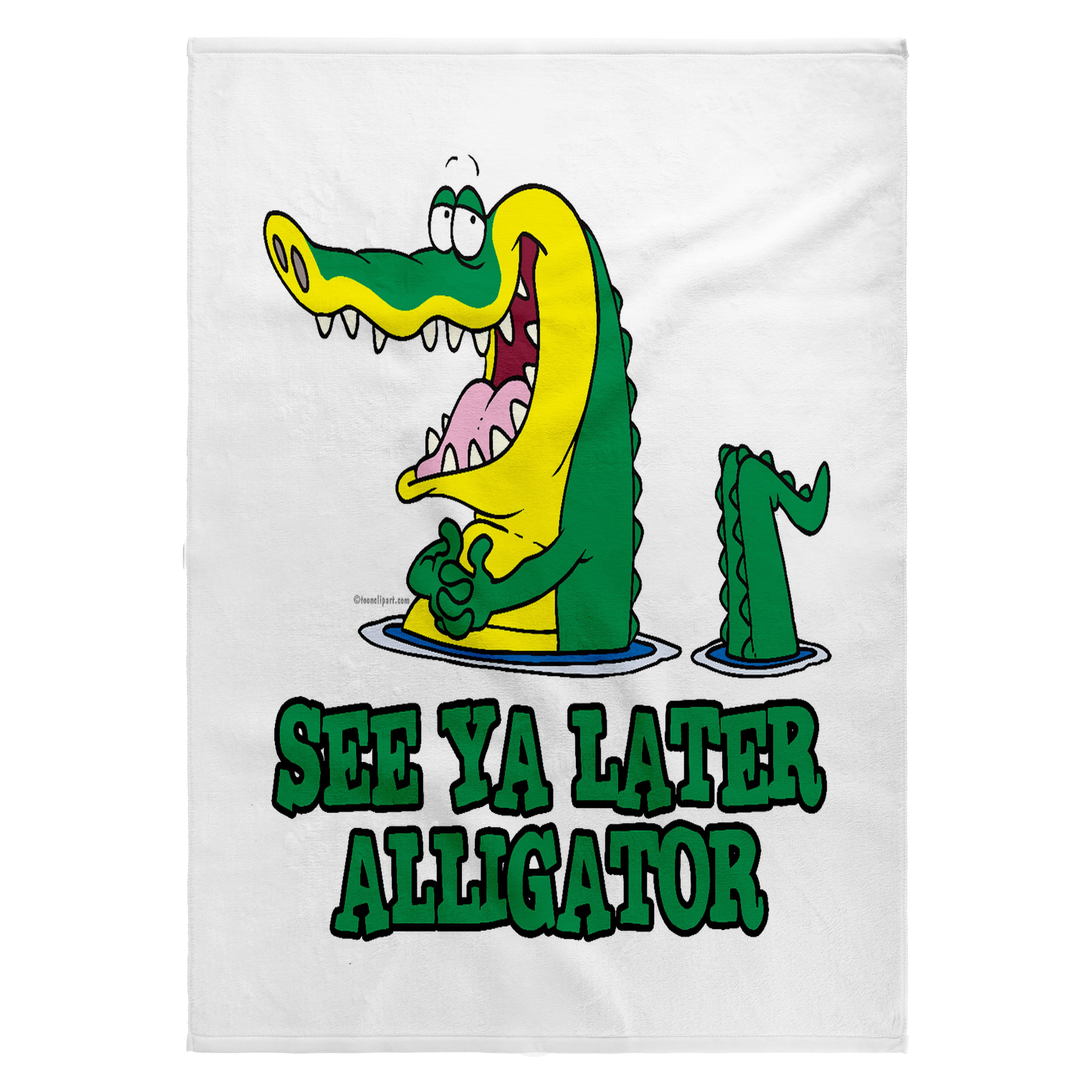3dRose, See Ya Later Alligator, 22x30 Bath Hand Pool Towel - Walmart.com
