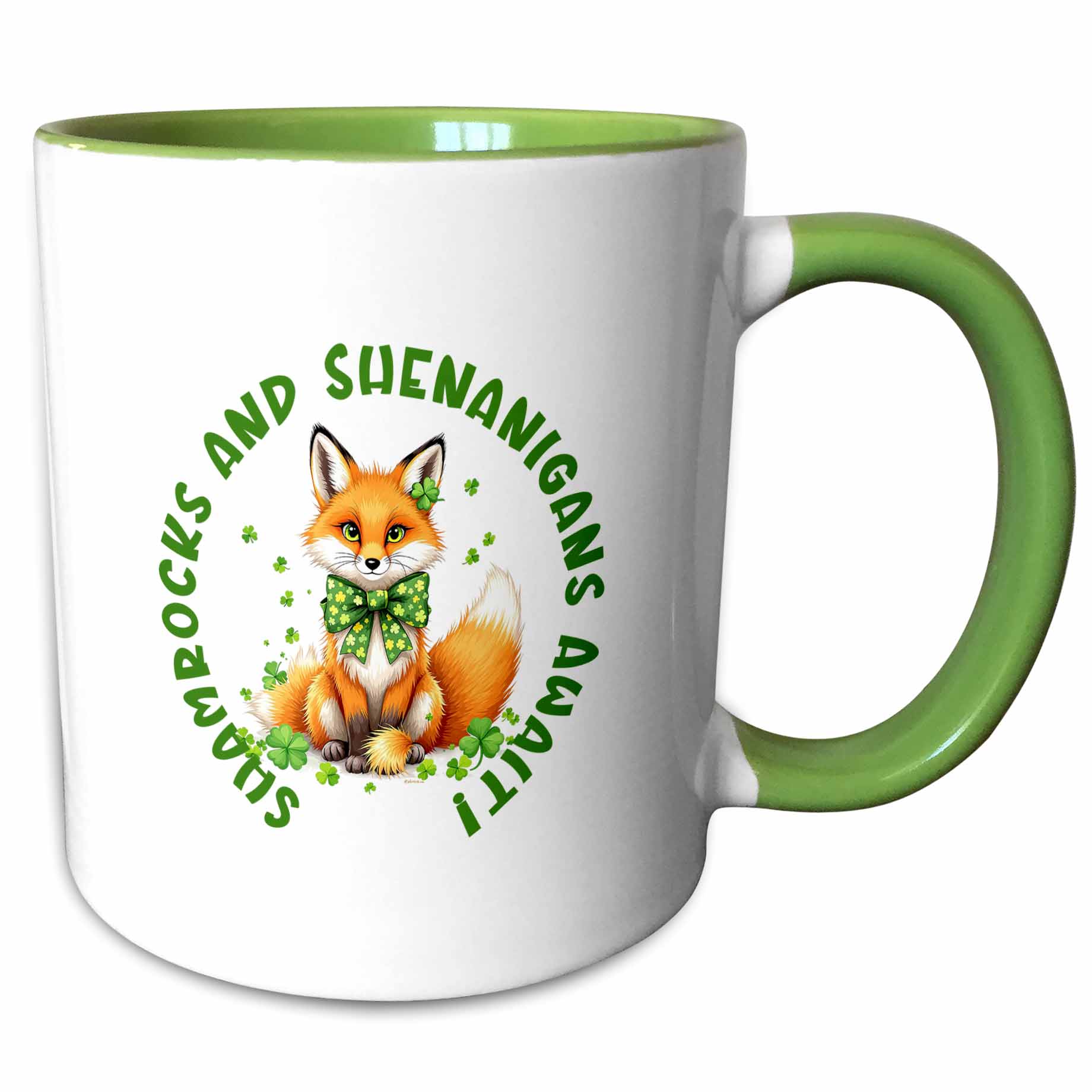 3drose, Shamrock and Shenanigans Await and an Image of a Funny Fox Gift ...