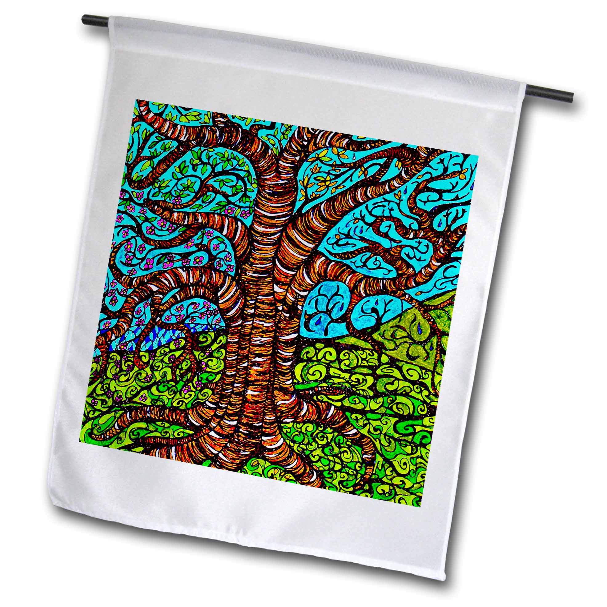 3dRose Skully - Garden Flag, 12 by 18-inch - Walmart Business Supplies