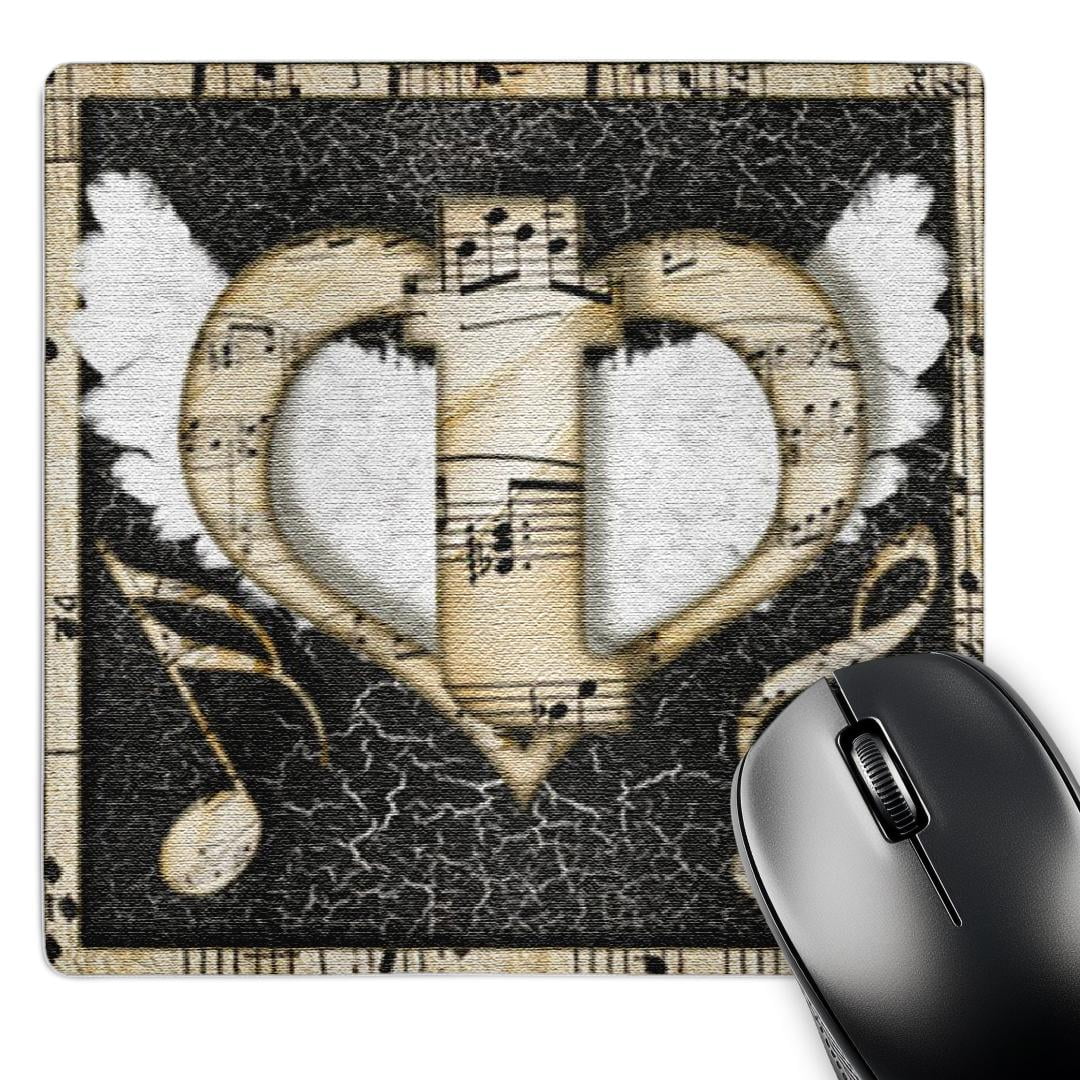 3dRose, Song Angel Initial Letter T, Mouse Pad - Walmart.com