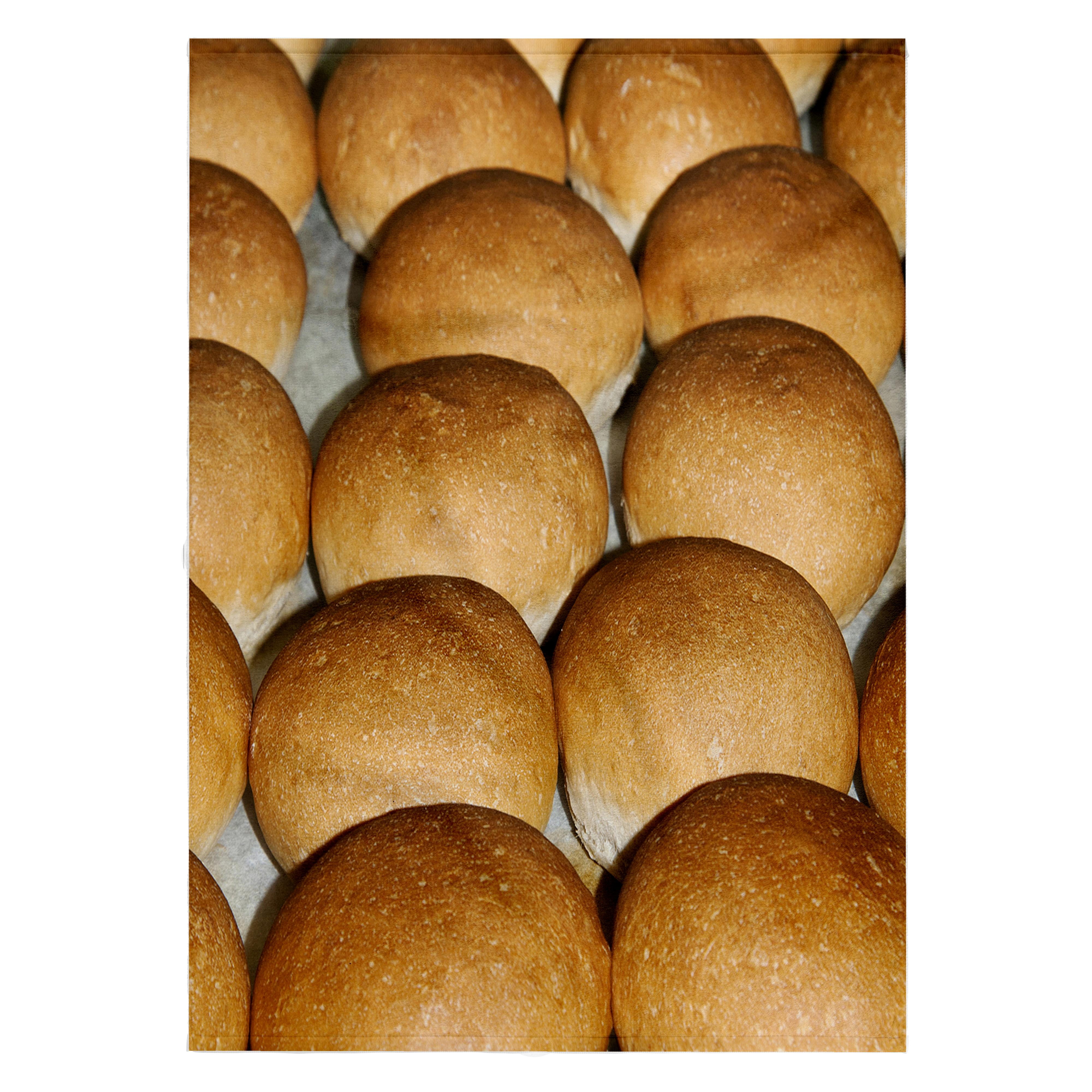 3dRose, Sourdough bread rolls, cooked in the bakers laboratory, Italy ...