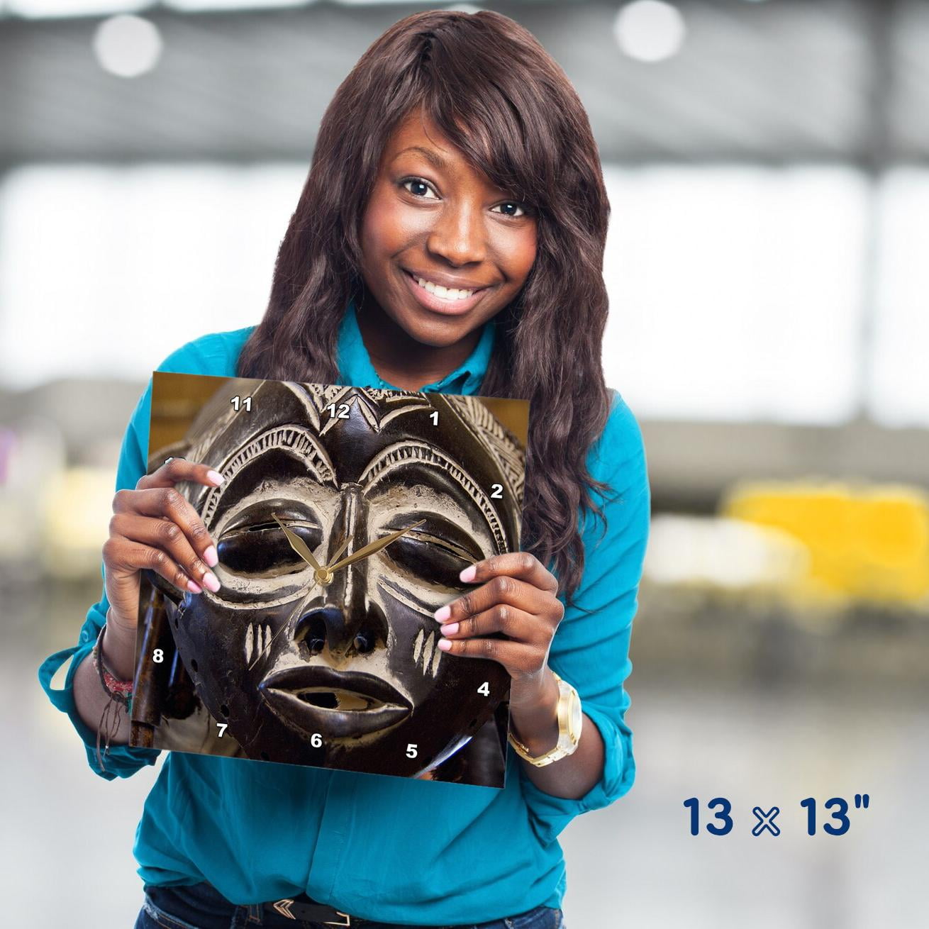 3dRose, South Africa, Durban, Zulu tribe mask-AF42 CMI0179 - Cindy ...