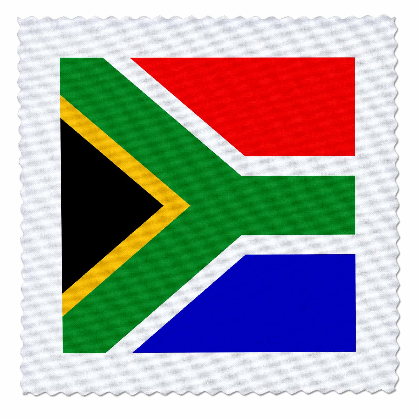 3dRose, South Africa Flag, 10x10 inch quilt square - Walmart.com