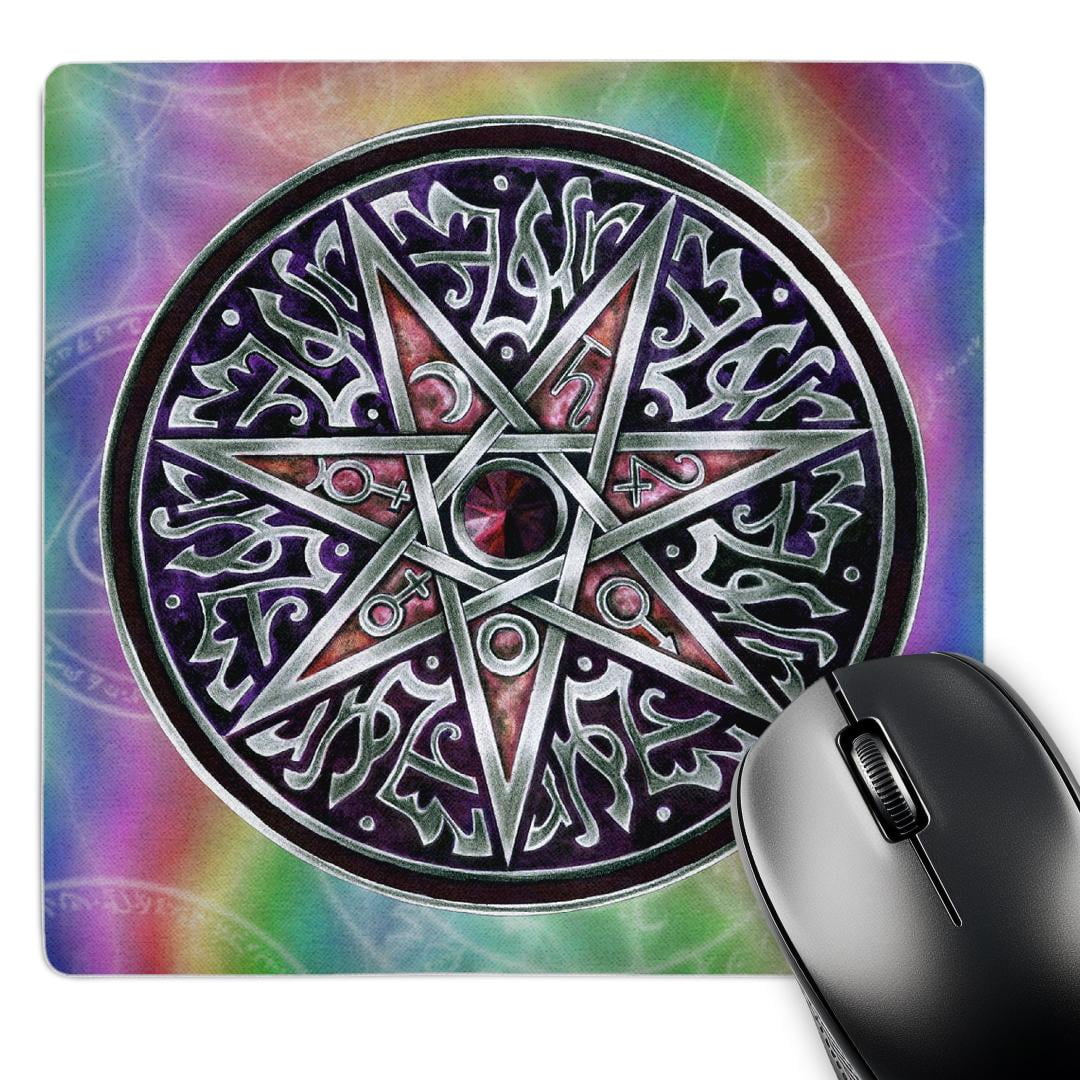 3dRose, Star of Fey Pagan Wiccan Magickal Sigil Art, Mouse Pad ...