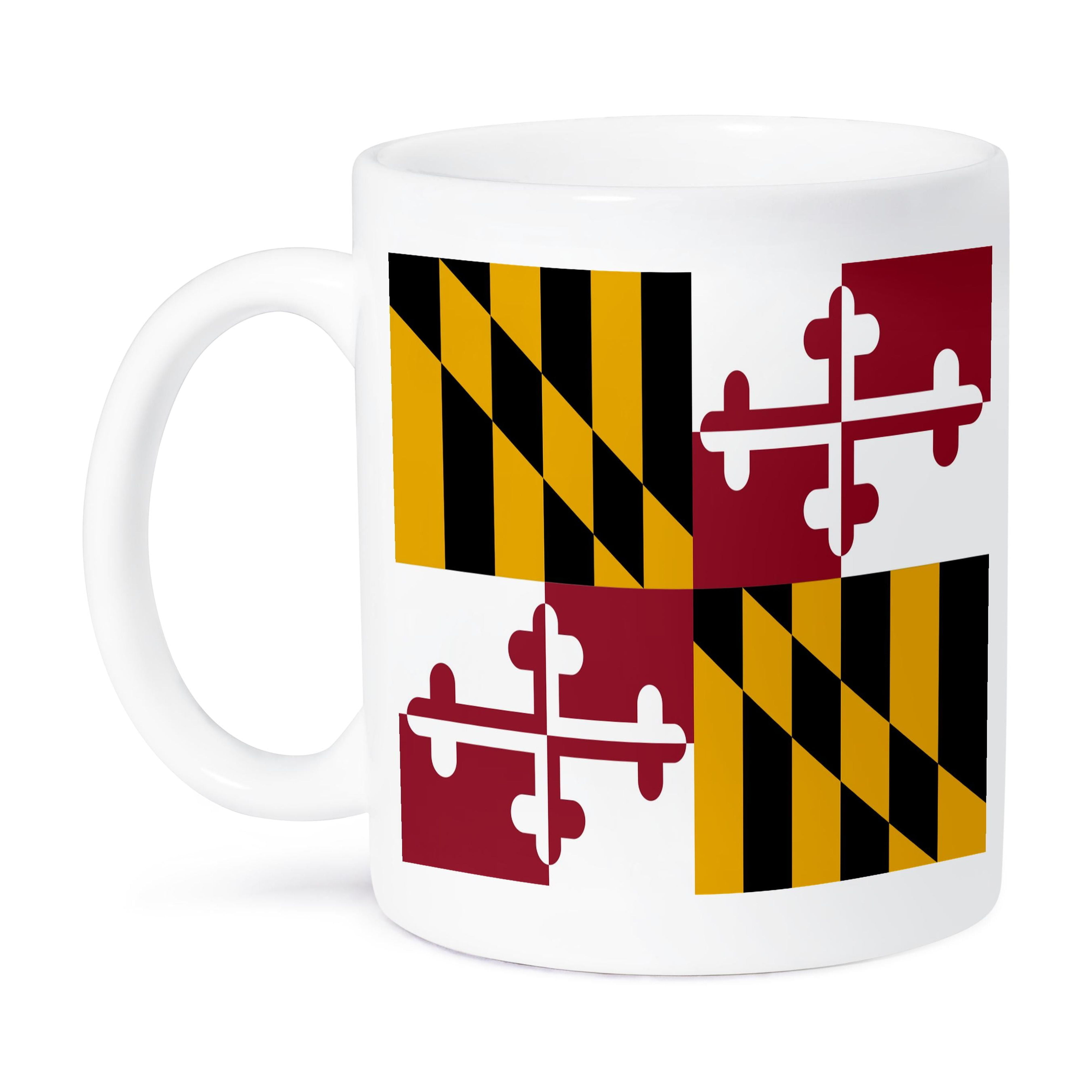 3dRose, State Flag of Maryland - US American - Heraldic banner of ...
