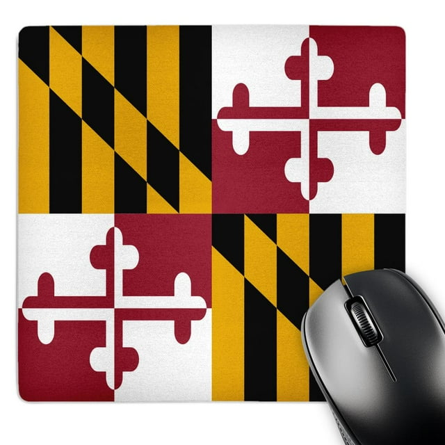3dRose, State Flag of Maryland - US American - Heraldic banner of ...