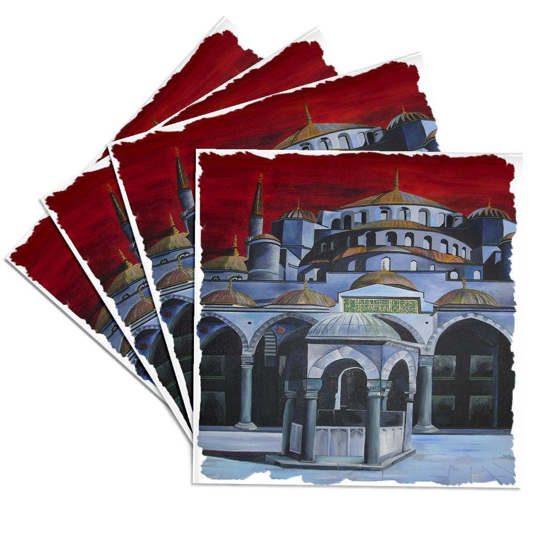3dRose, Sultan Ahmed Mosque - istanbul, islamic, sultan ahmed mosque ...