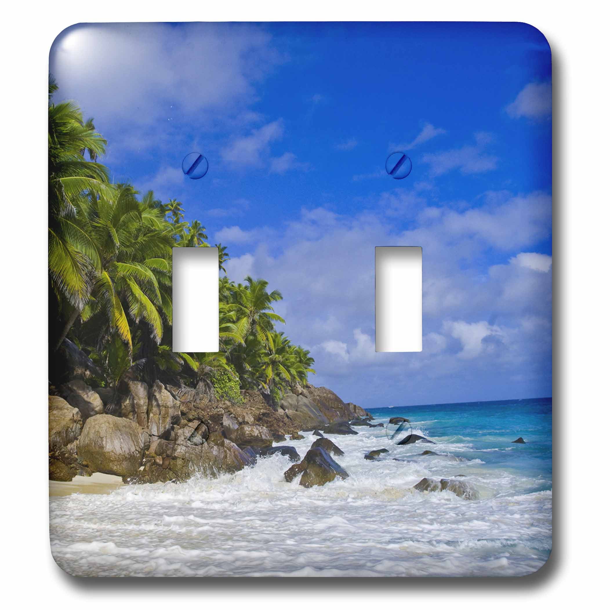 3dRose, Surf of Anse Victorin Beach, Seychelles, Africa-AF39 AWR0177 ...