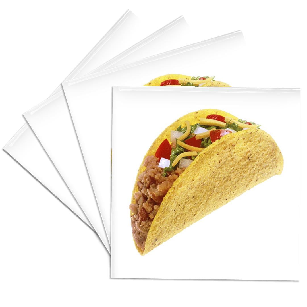 3dRose, Tacos Grande, Set of 4 Ceramic Tile Coasters - Walmart.com