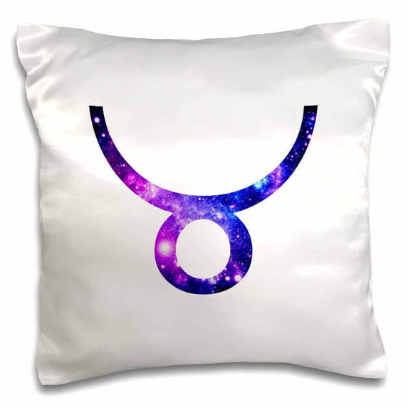 3dRose, Taurus horoscope symbol - purple zodiac glyph astrological star ...