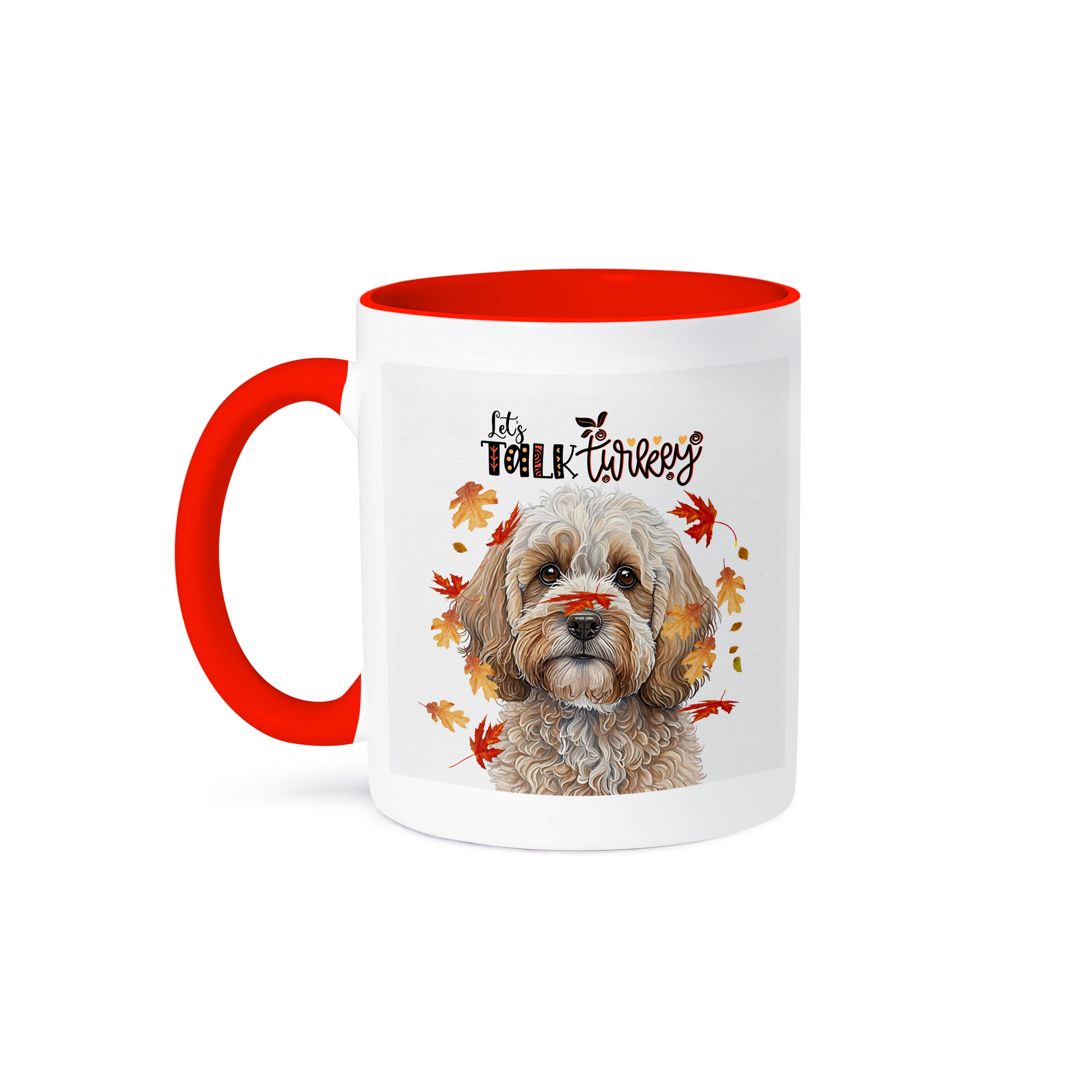 3dRose, Thanksgiving Cockapoo Dog Thats a Cocker Spaniel Poodle Mix ...