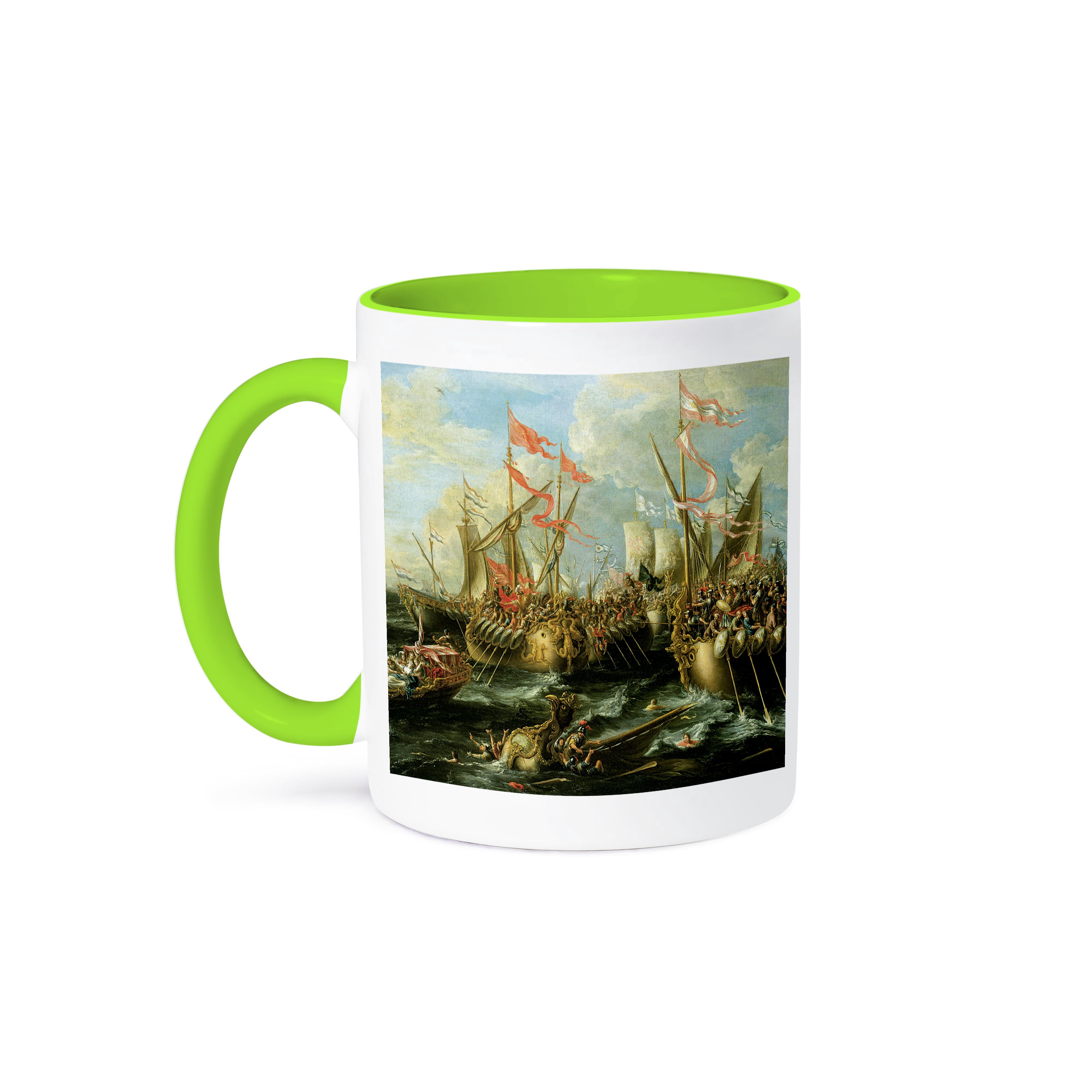 3dRose, The Battle of Actium 2 September 31 BC by Lorenzo Castro, 11oz ...