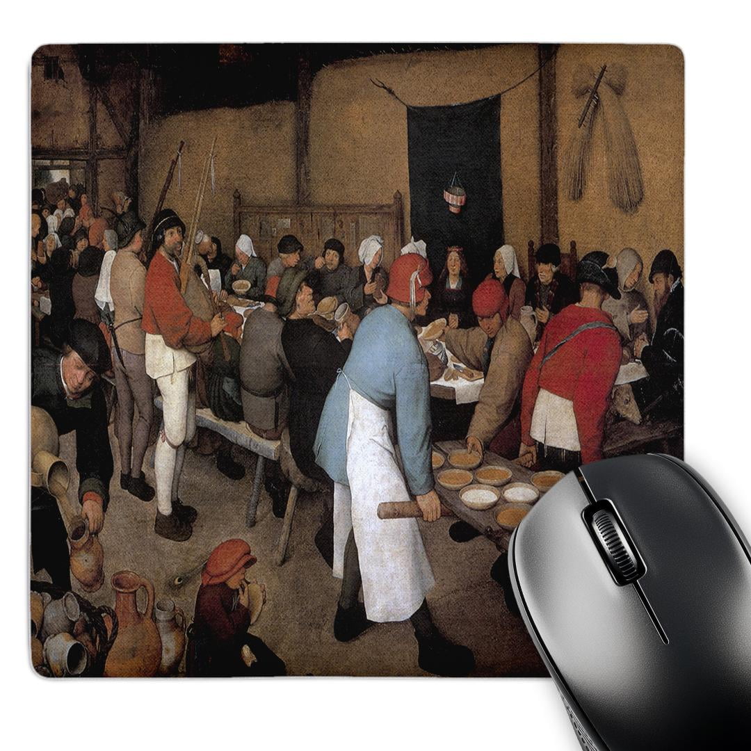 3dRose, The Wedding Banquet by Pieter Bruegel the Elder, MousePad ...