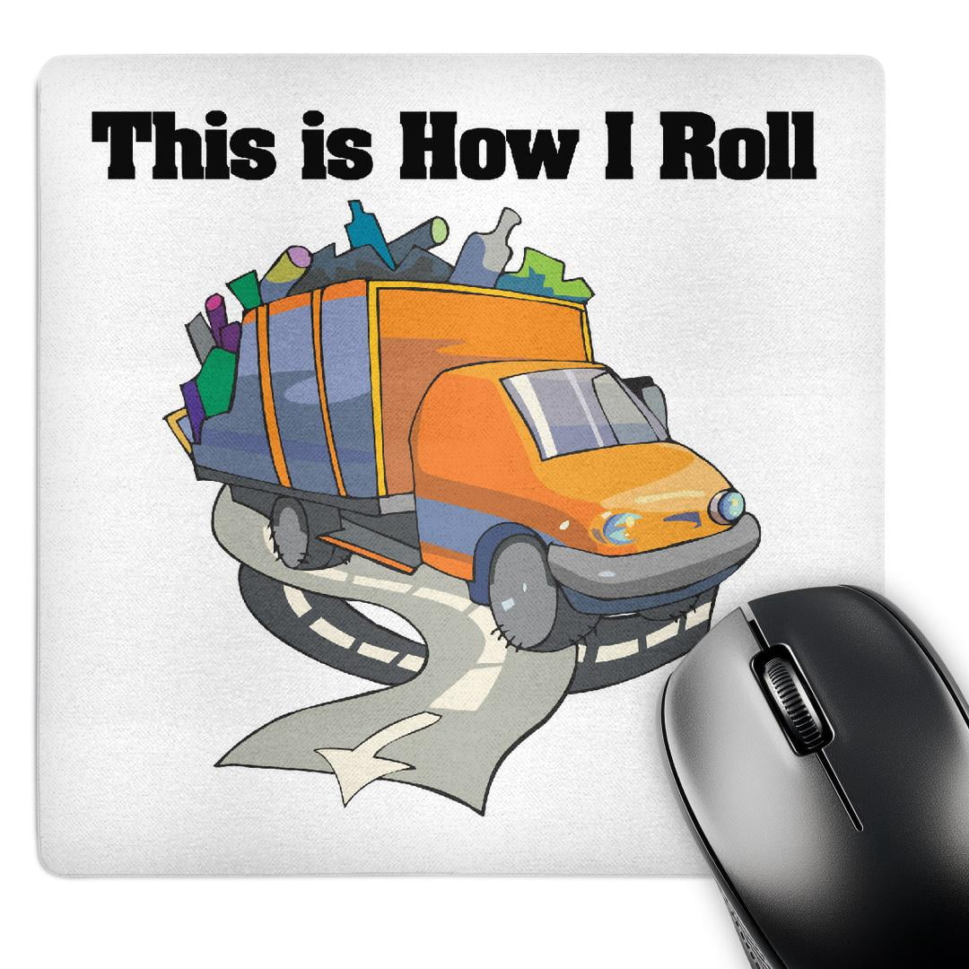 3dRose, This Is How I Roll Garbage Truck Garbageman Design, MousePad ...