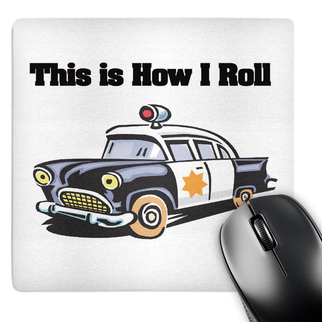 3dRose, This Is How I Roll Police Cop Car, Mouse Pad - Walmart.com
