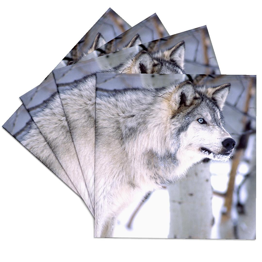 3drose, Timber Wolf, Canis Lupus - Na02 Dno0318 - David Northcott, Set ...