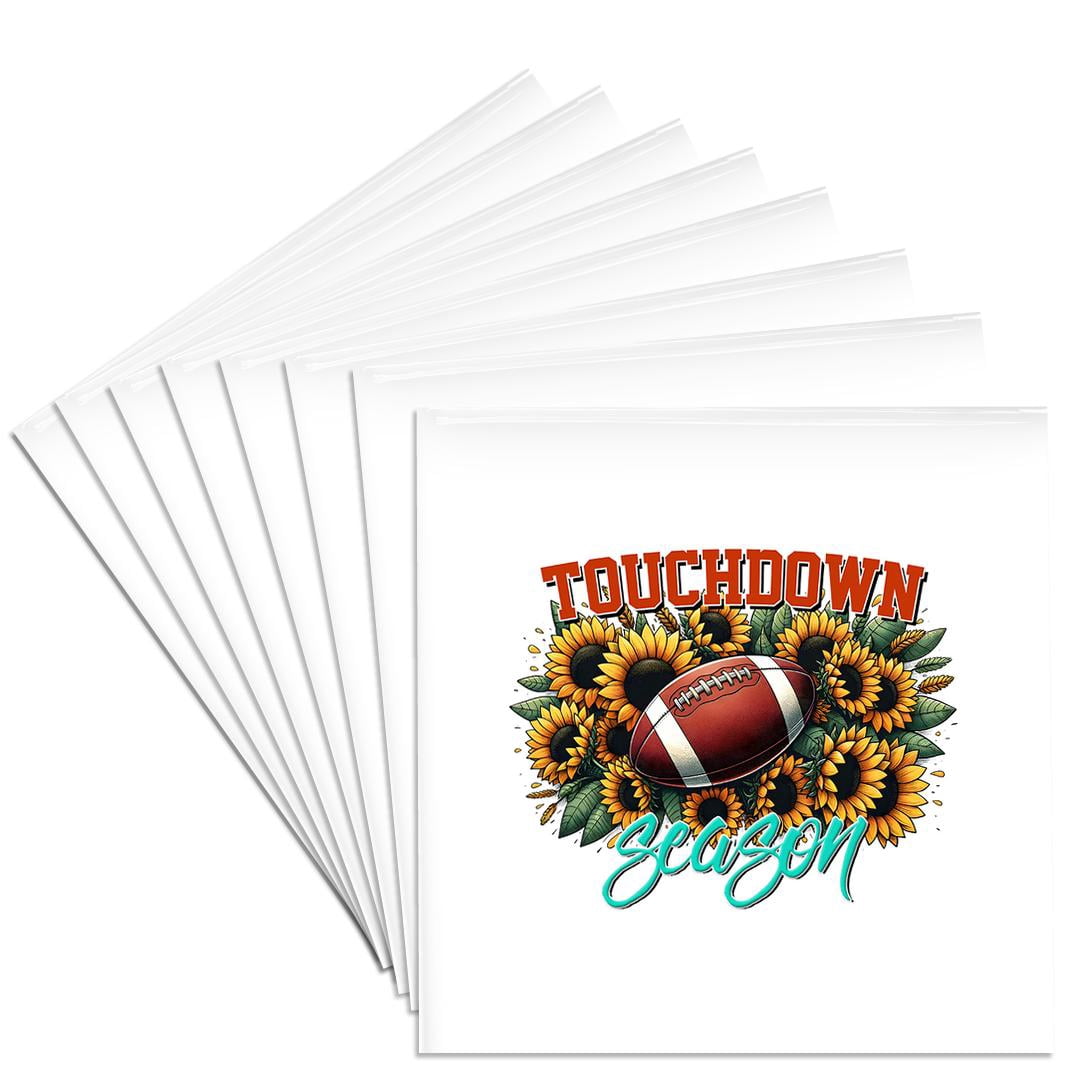 3drose, Touchdown Season Text, Image of a Football Ball, Sunflowers ...