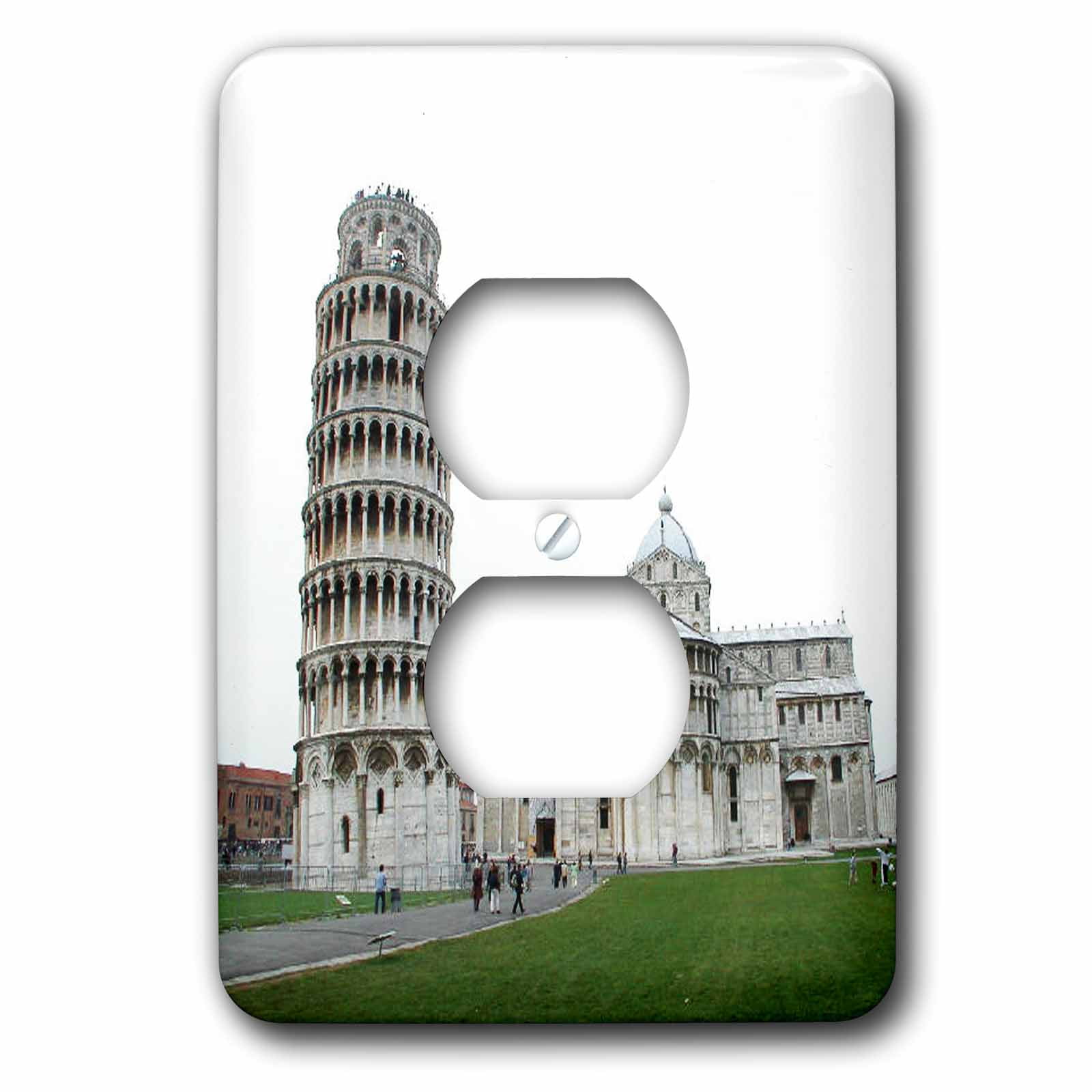 3dRose, Tower Of Pisa Italy, 2 plug outlet cover - Walmart.com