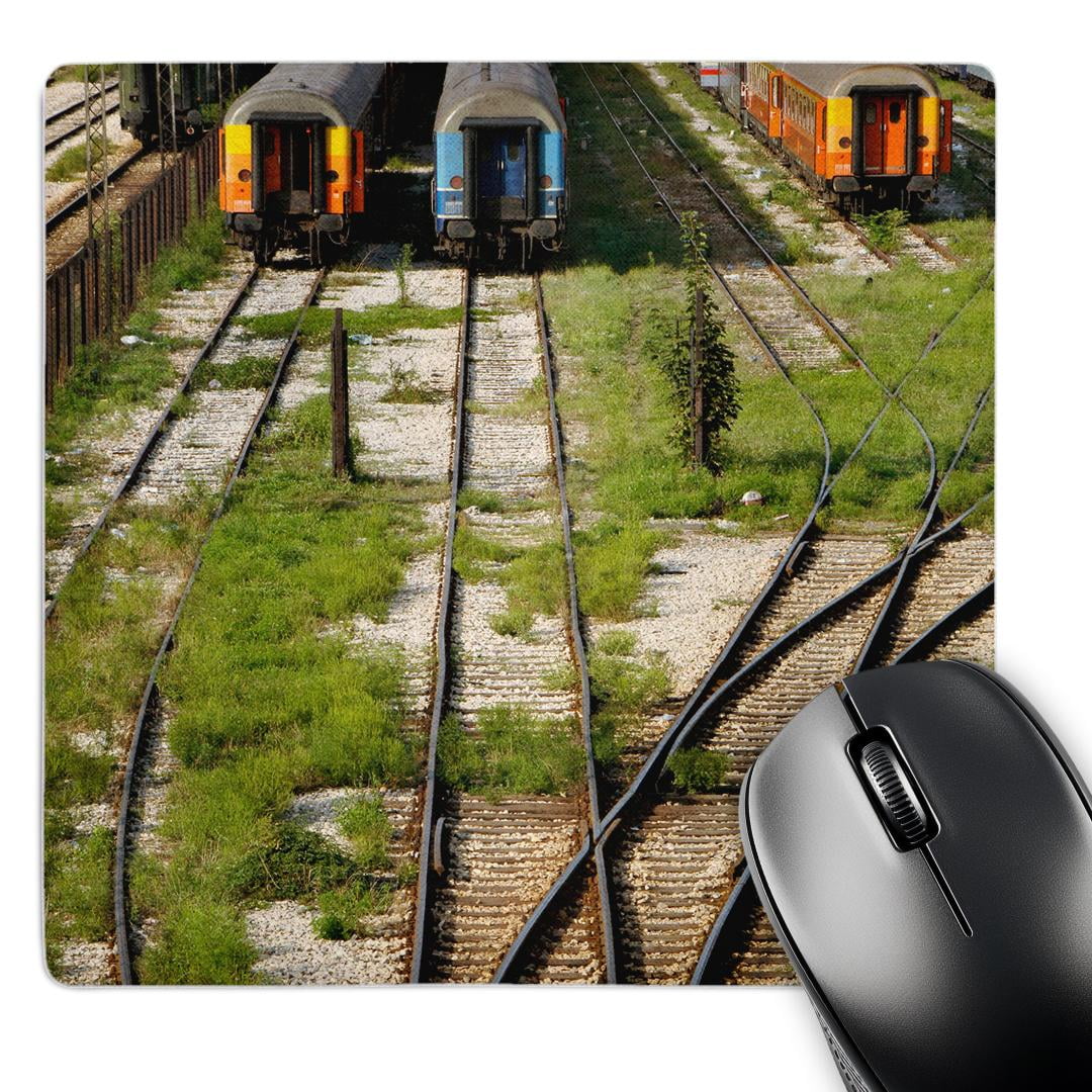 3dRose, Trains, Belgrade, Serbia - EU37 PRI0022 - Prisma, Mouse Pad ...