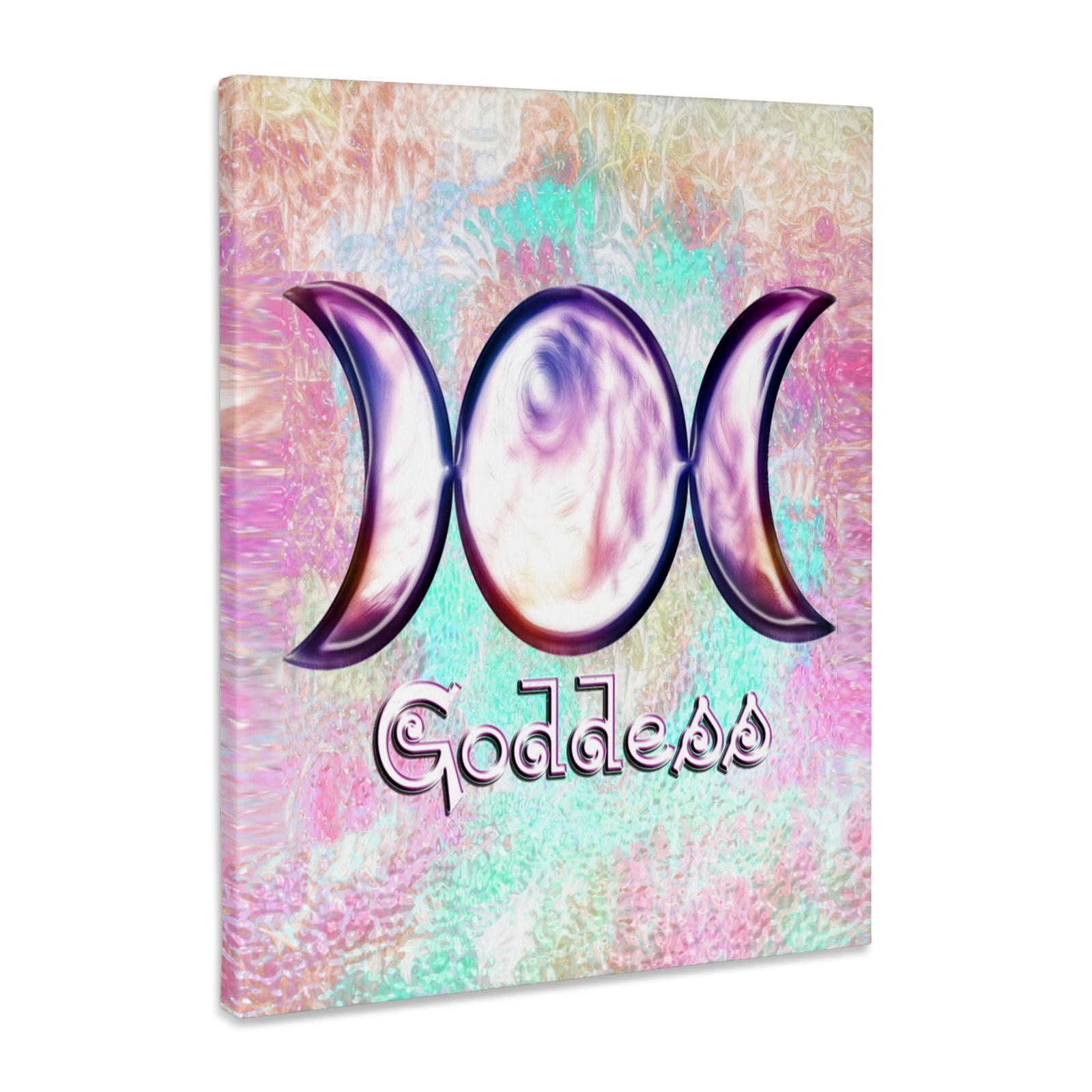3dRose, Triple Moon Goddess Wiccan Symbol Surreal Digital Art, Museum ...