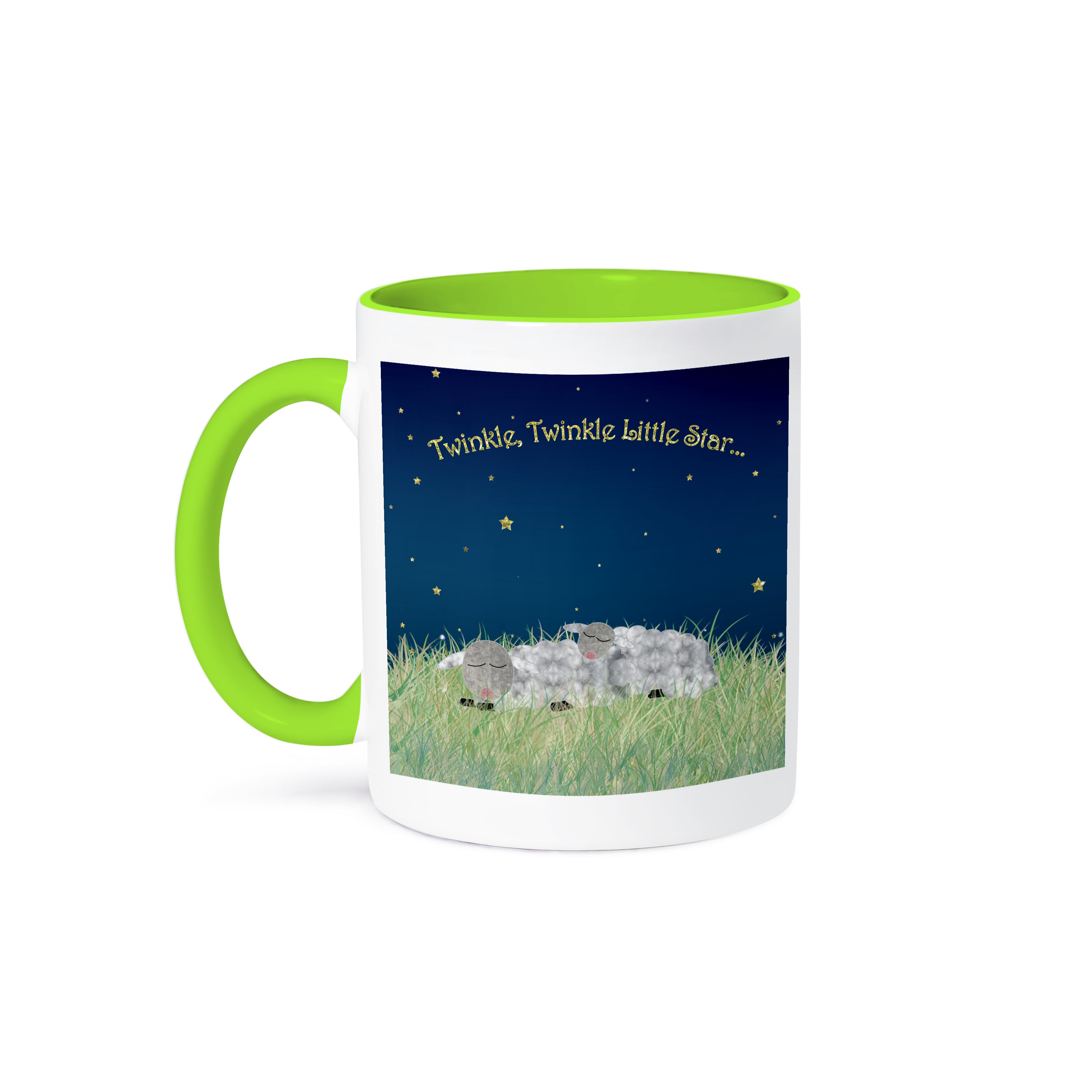 3dRose, Twinkle Twinkle Little Star - Sleeping Sheep Under the Stars ...
