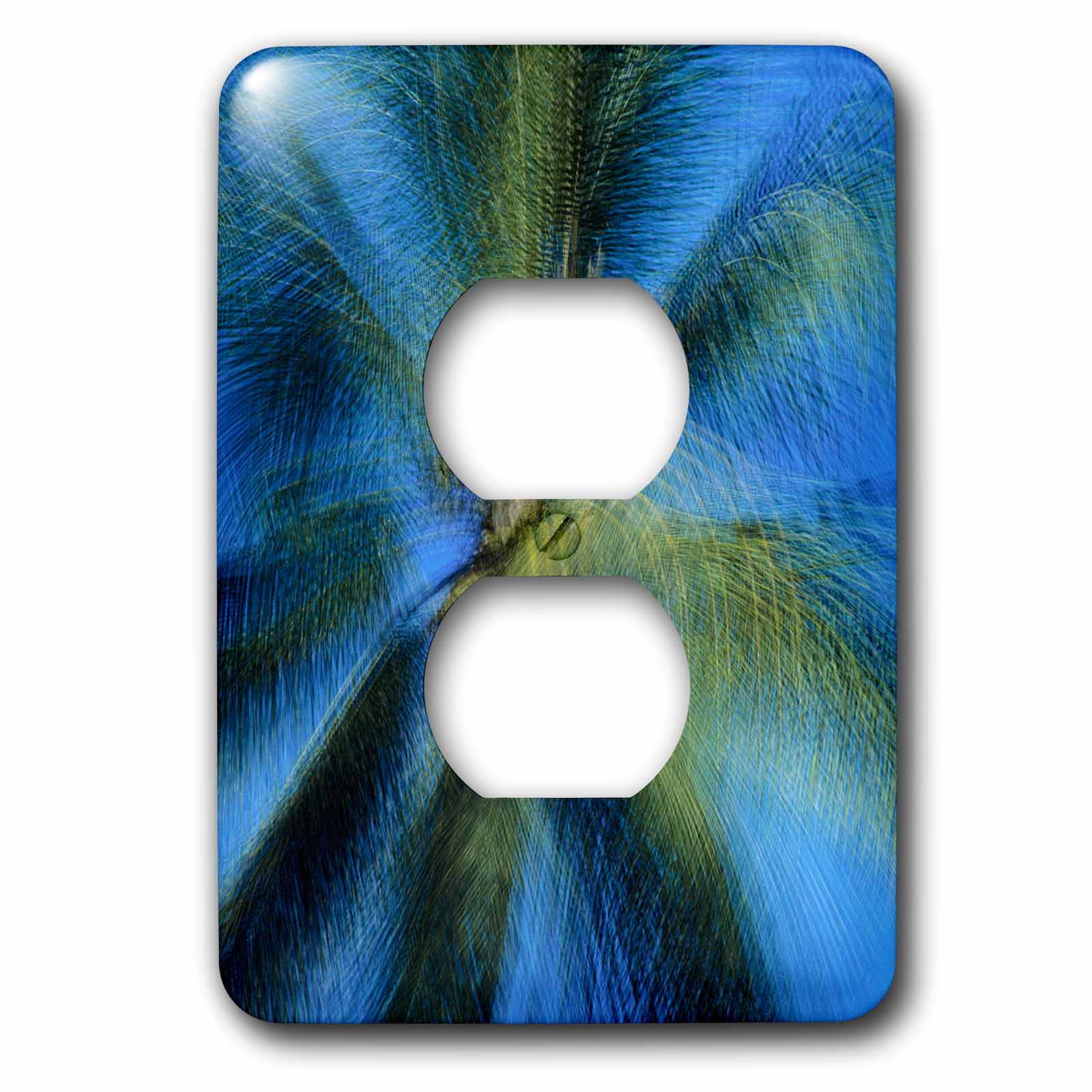 3dRose, USA, Hawaii. Palm tree montage., 2 plug outlet cover - Walmart.com
