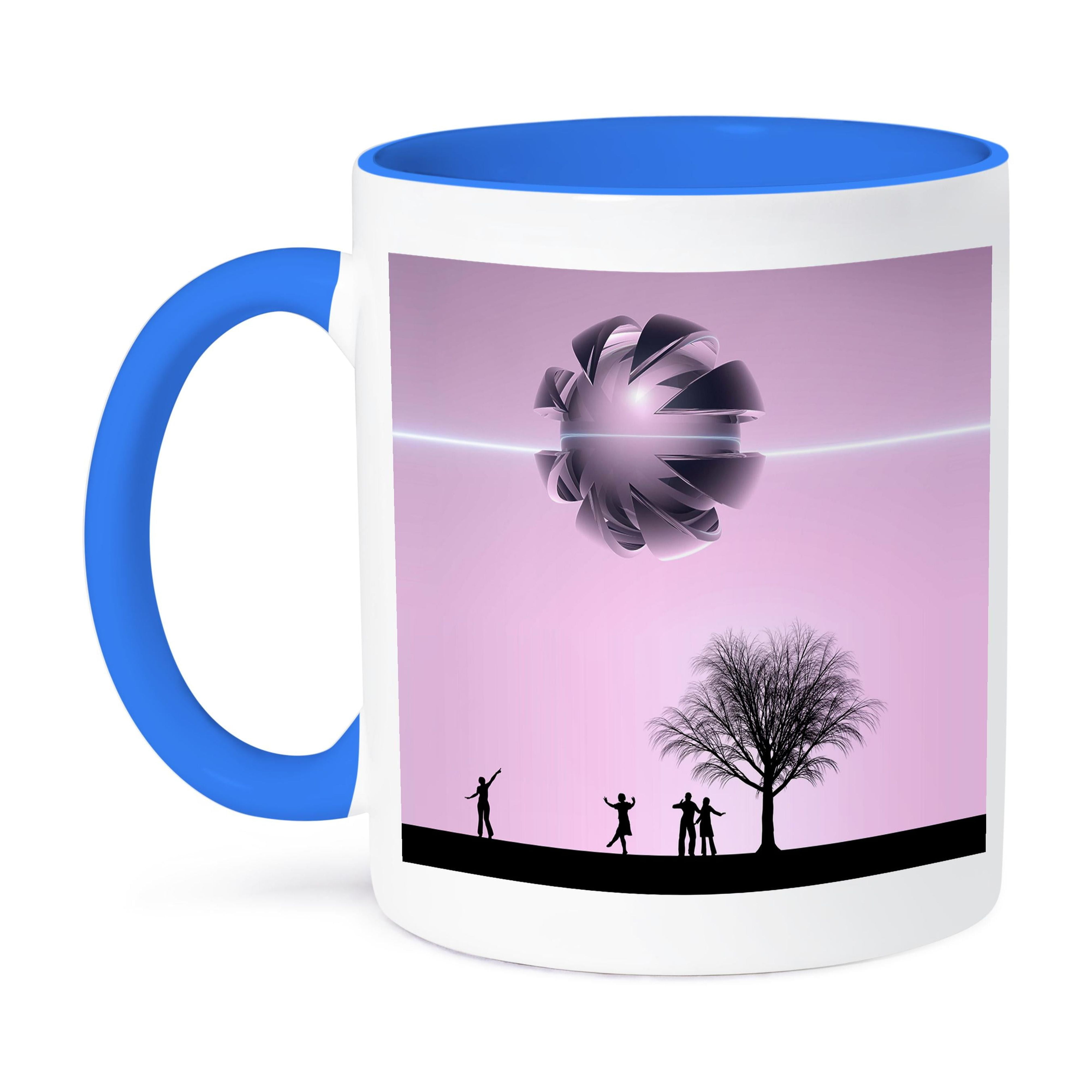 3dRose, Ufo Sighting Residents Of Earth Excite In Their Vision Of An ...