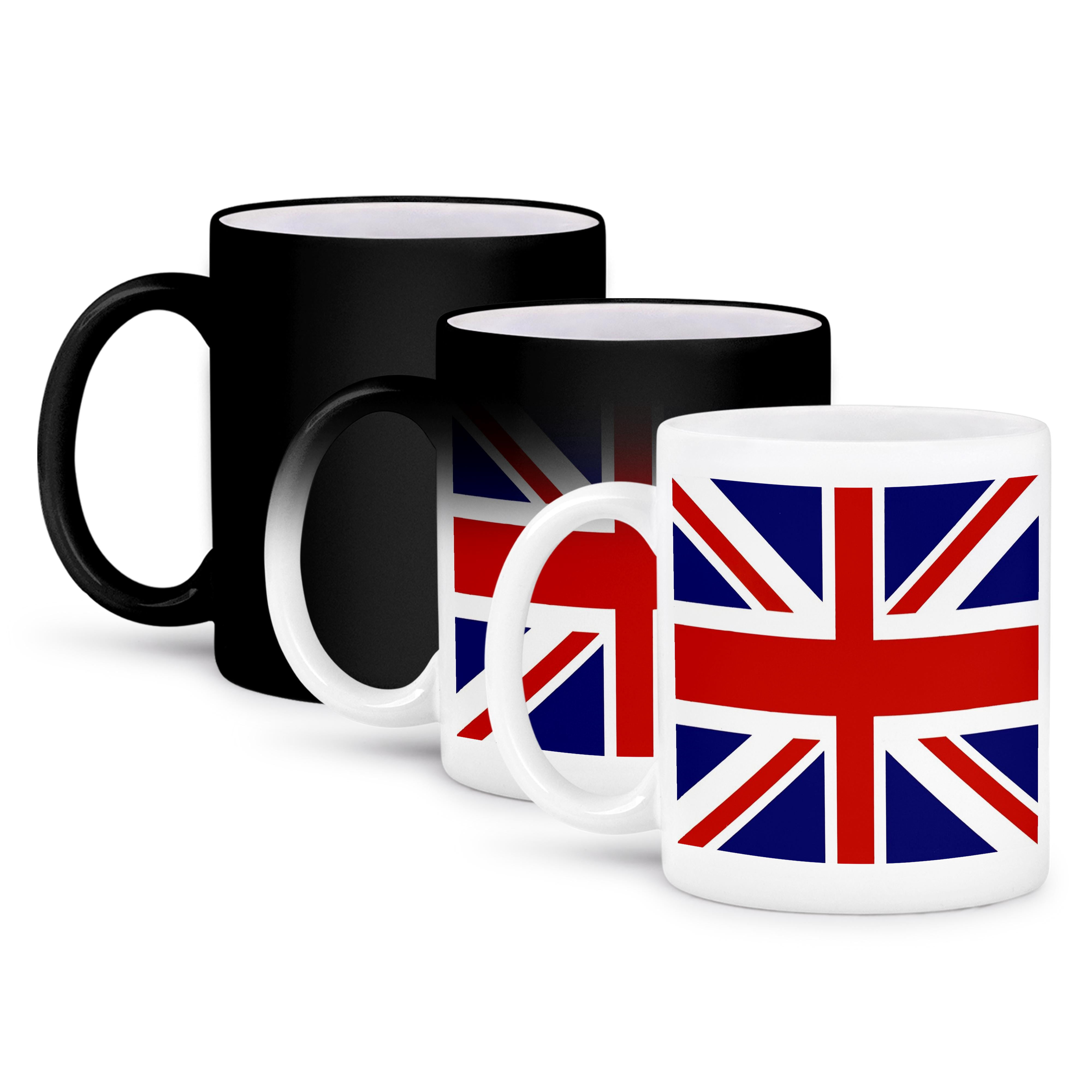 3dRose, Union Jack Old British Naval Flag, 11oz Magic Transforming Mug ...