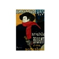 3dRose, Vintage Art Nouveau Ambassadreurs Aristide Bruant Poster, 15x22 ...