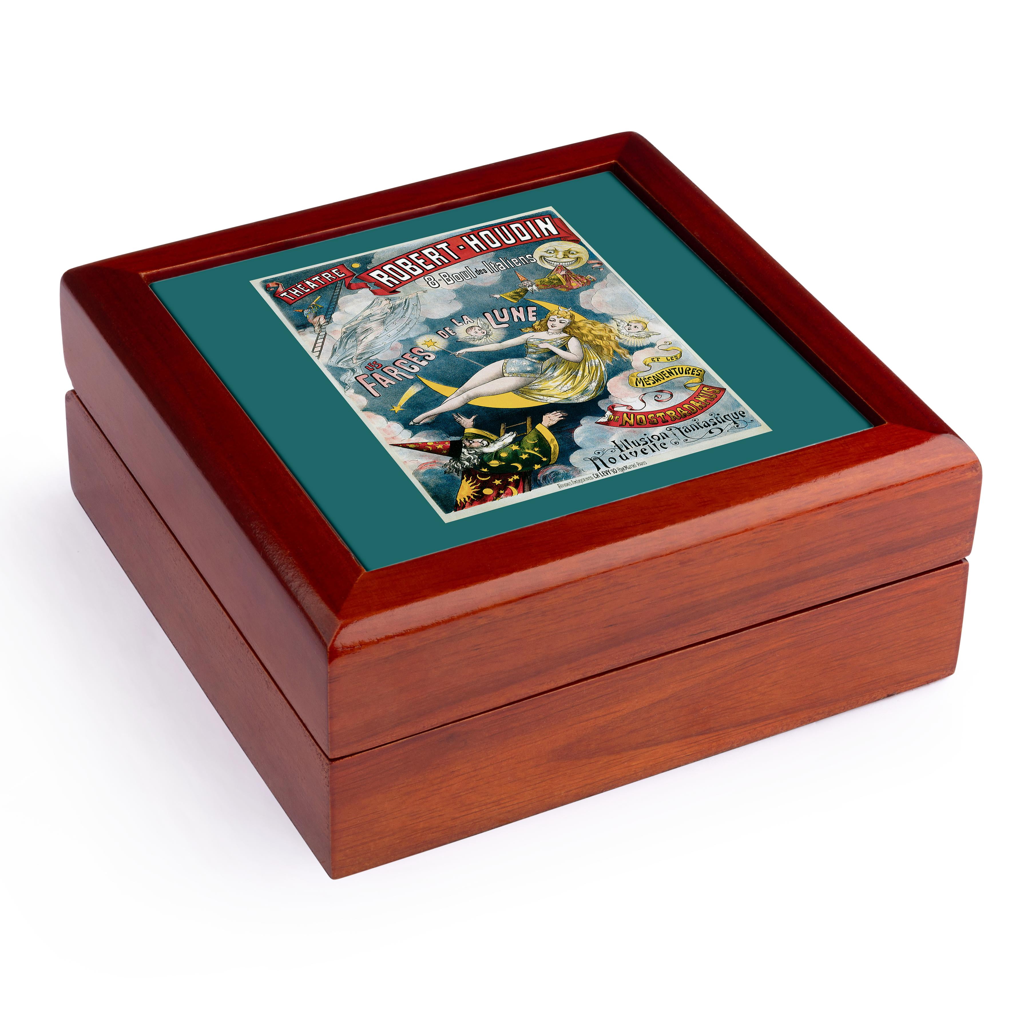 3dRose, Vintage George Melies French Magician Advertising Poster ...