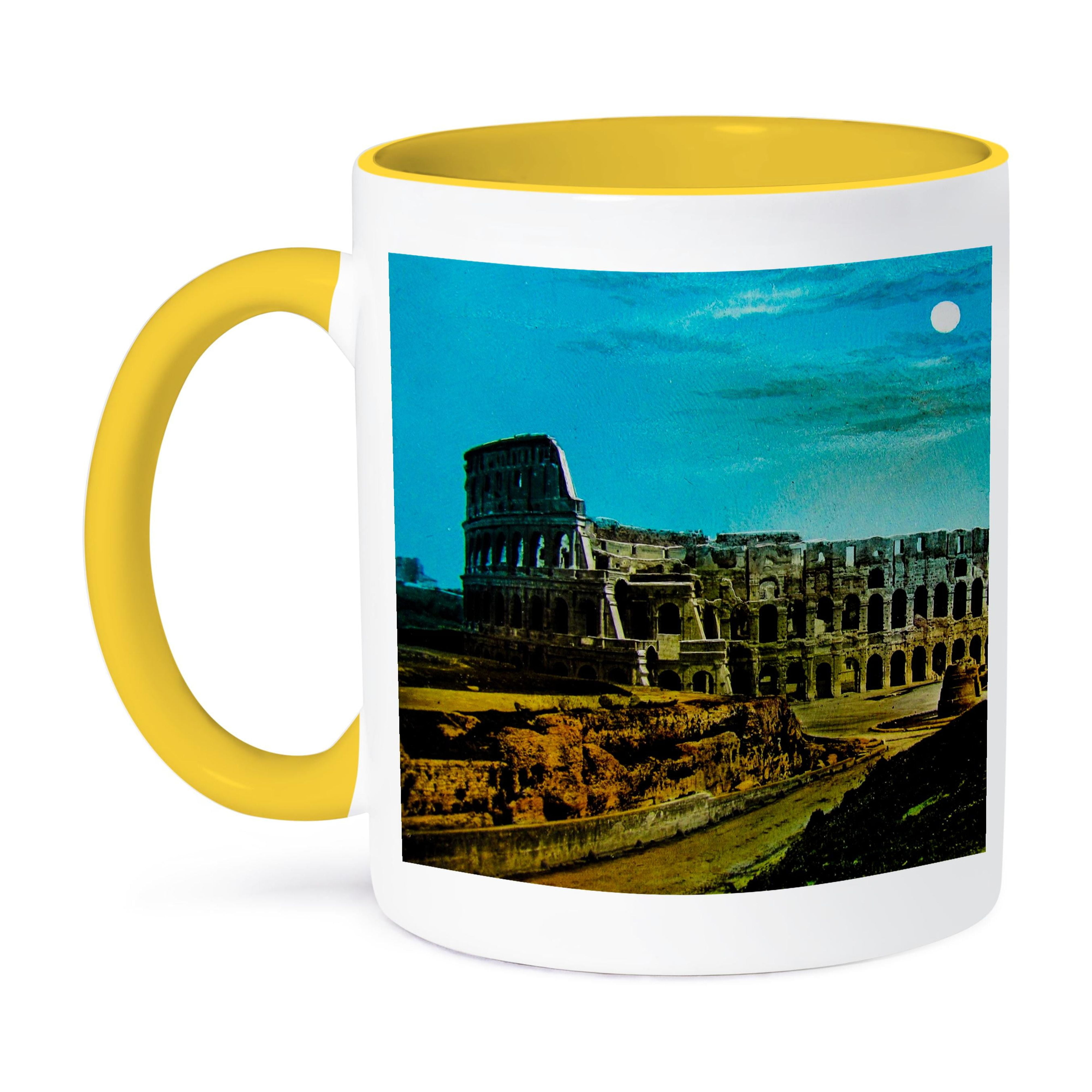3dRose, Vintage Roman Colosseum at Night Rome Italy Circa 1900 Magic ...