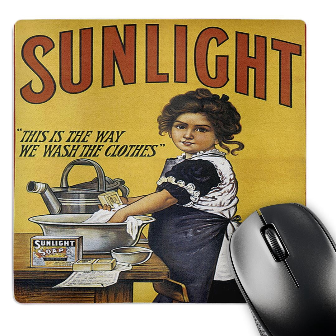 3dRose, Vintage Sunlight Laundry Soap Advertising Poster, MousePad ...