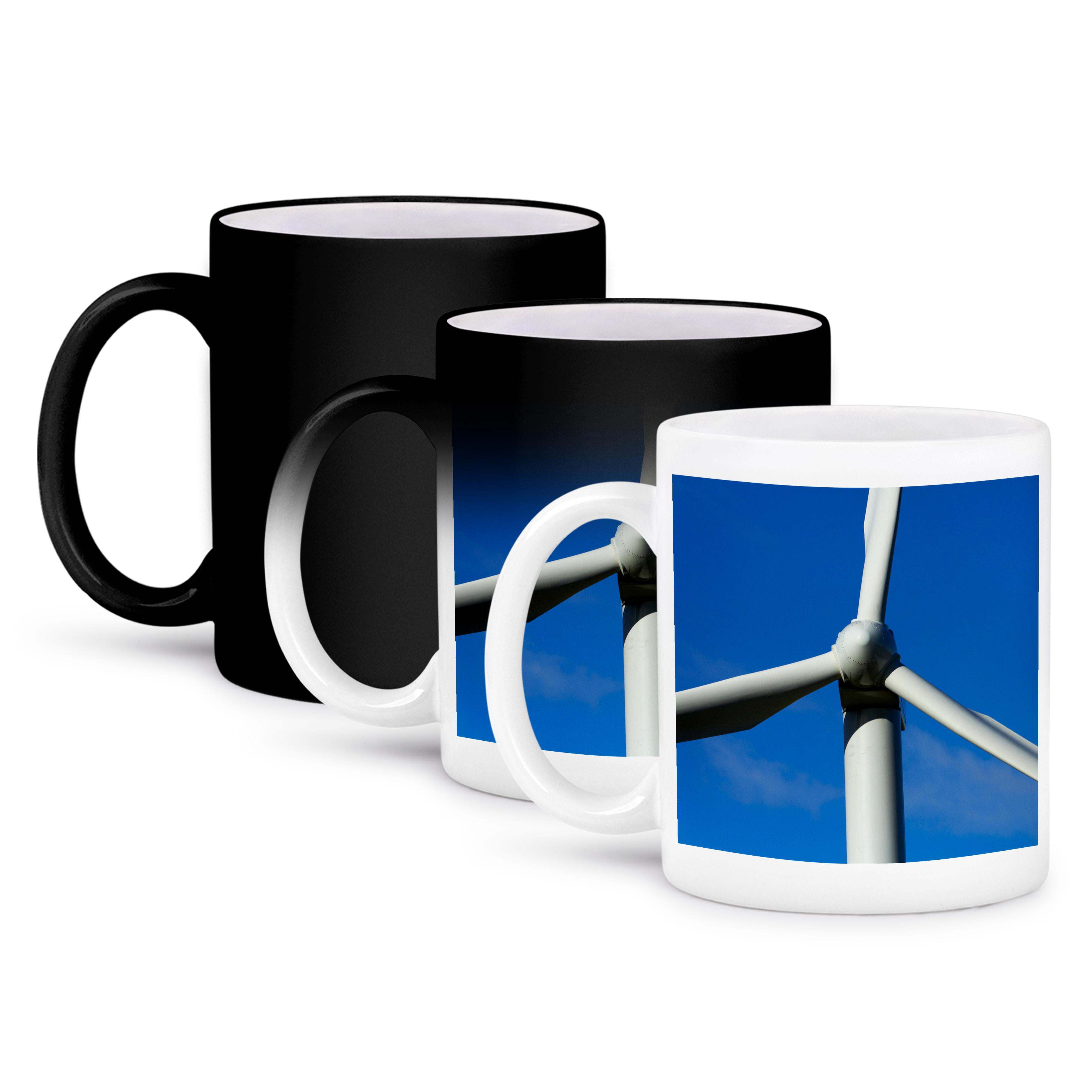 Wind Turbine At Mt Stuart Wind Farm, South Otago, New Zealand., 11oz ...