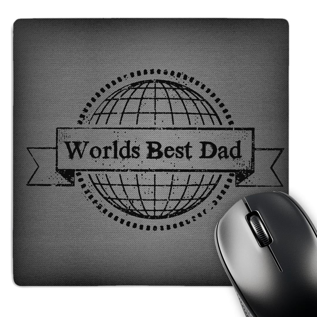 3dRose, Worlds best Dad, Mouse Pad - Walmart.com