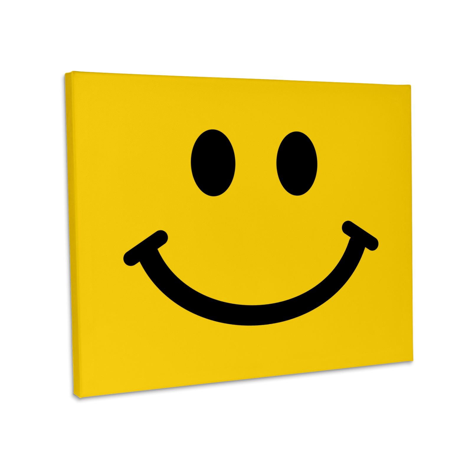 3dRose, Yellow smiling face - happy smiling cartoon - 60s jolly ...