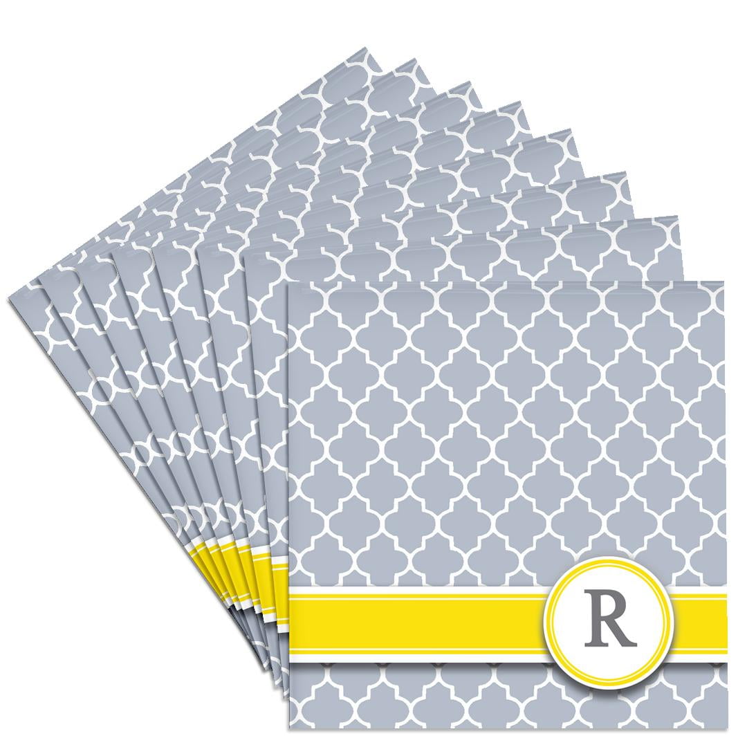 3drose, Your Personal Name Initial Letter R - Monogrammed Grey ...