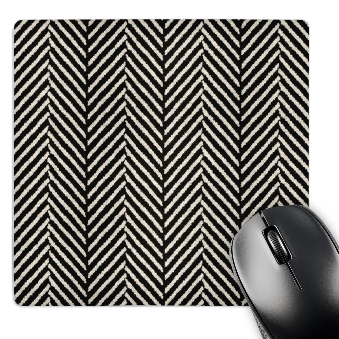 3dRose, Zig Zag Black n White, Mouse Pad - Walmart.com
