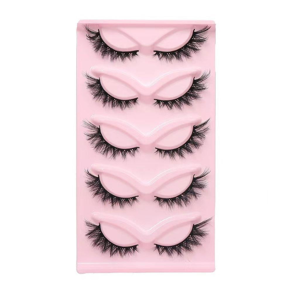 3dmao-13 Cat Eye Fox Series Oblique Flying False Eyelashes Thick ...