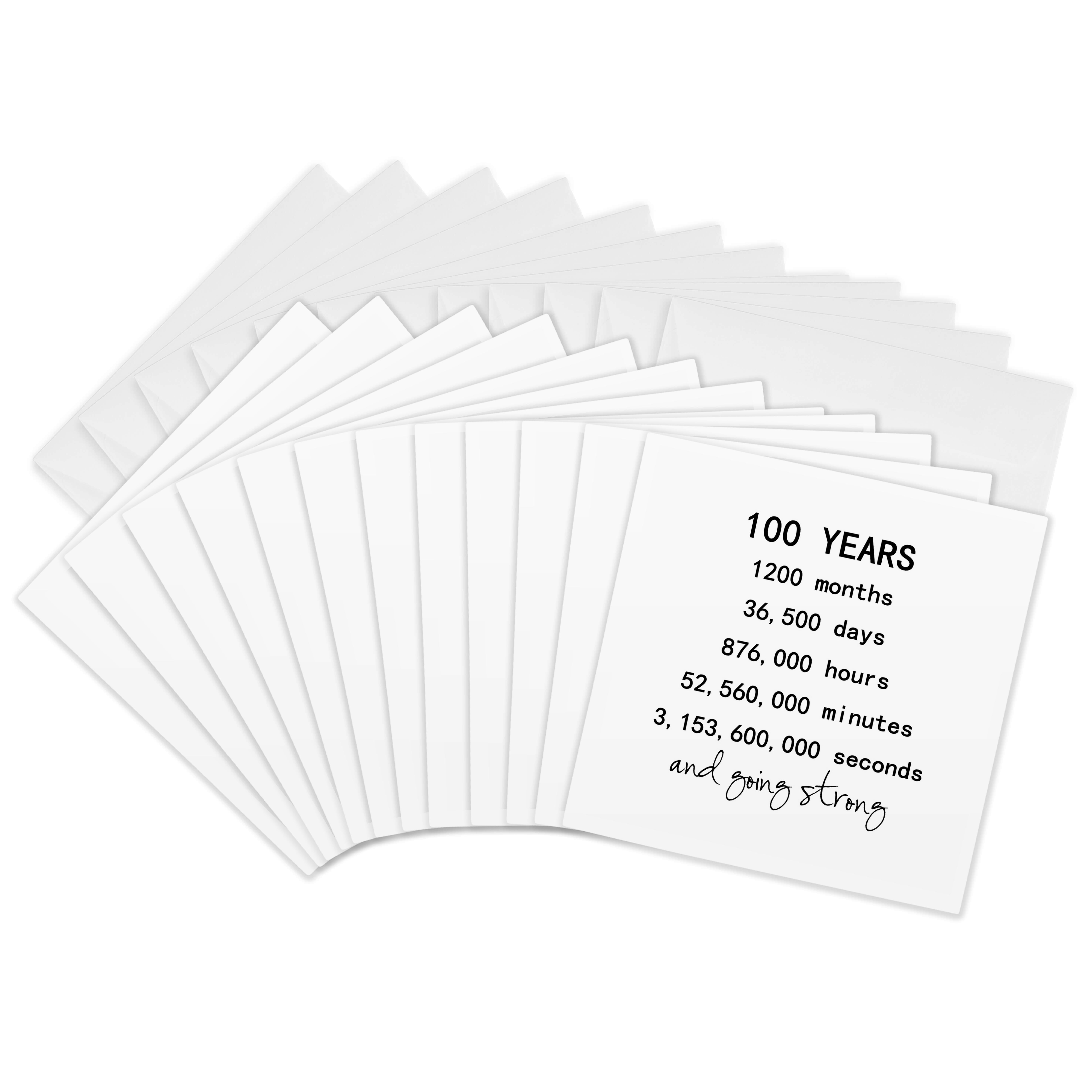 3drose, 100 Years in Months Days Hours Minutes Seconds 100th Birthday ...