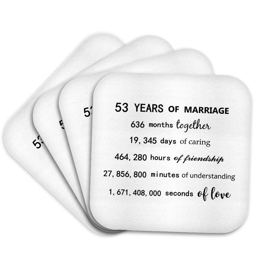 3drose, 53 Years of Marriage 53rd Wedding Anniversary in Months Days ...