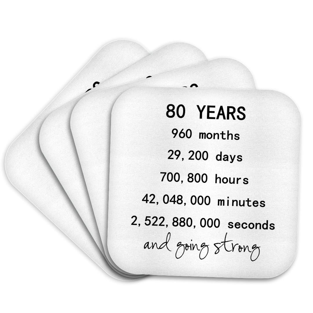 3drose, 80 Years in Months Days Hours Minutes and Going Strong 80th ...