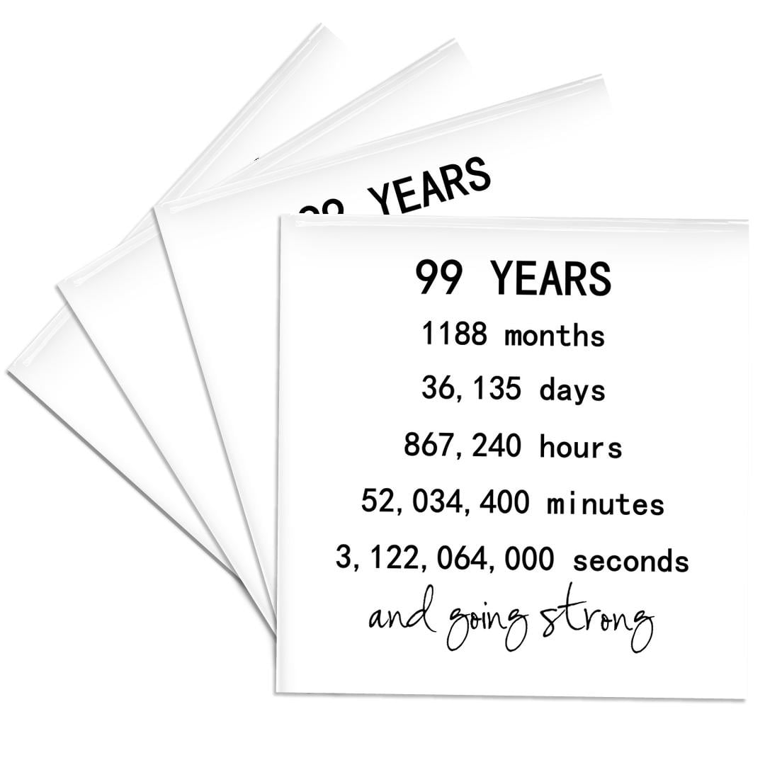 3drose, 99 Years in Months Days Hours Minutes and Going Strong 99th ...