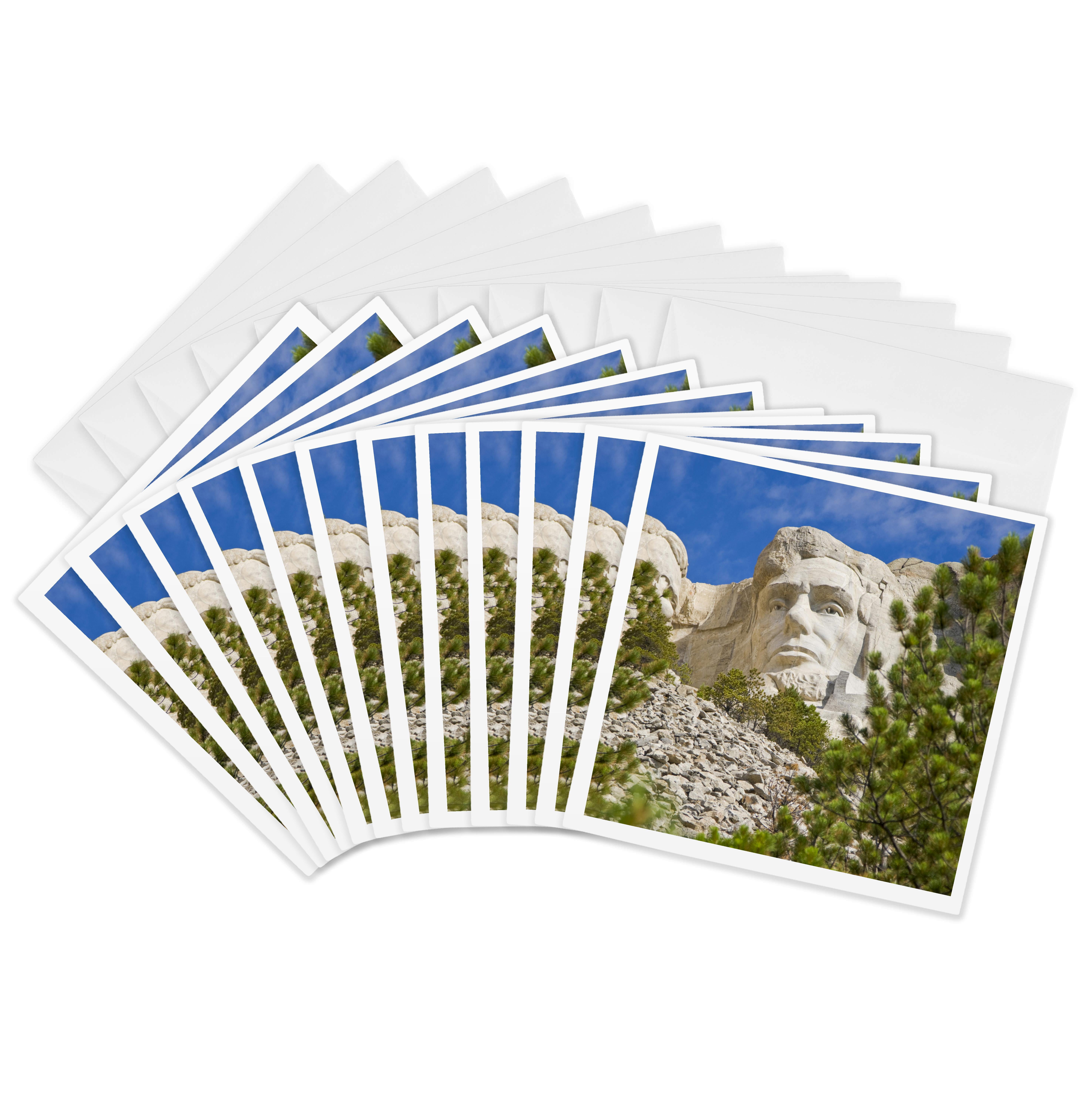 3drose, Abraham Lincoln, Mount Rushmore, South Dakota - Us42 Bja0017 ...
