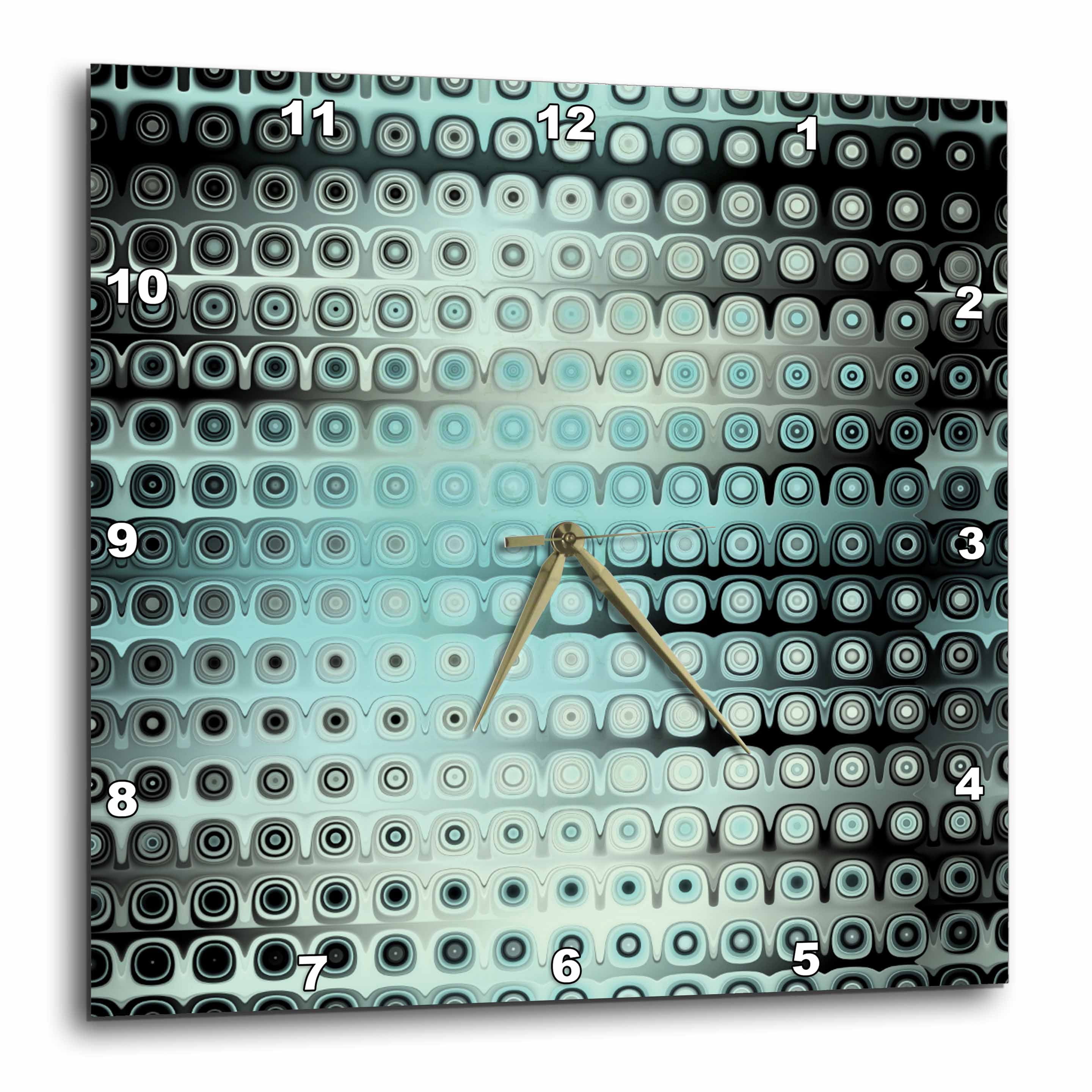 3drose, Abstract Digital Art Pattern Design in Hues of Teal and ...