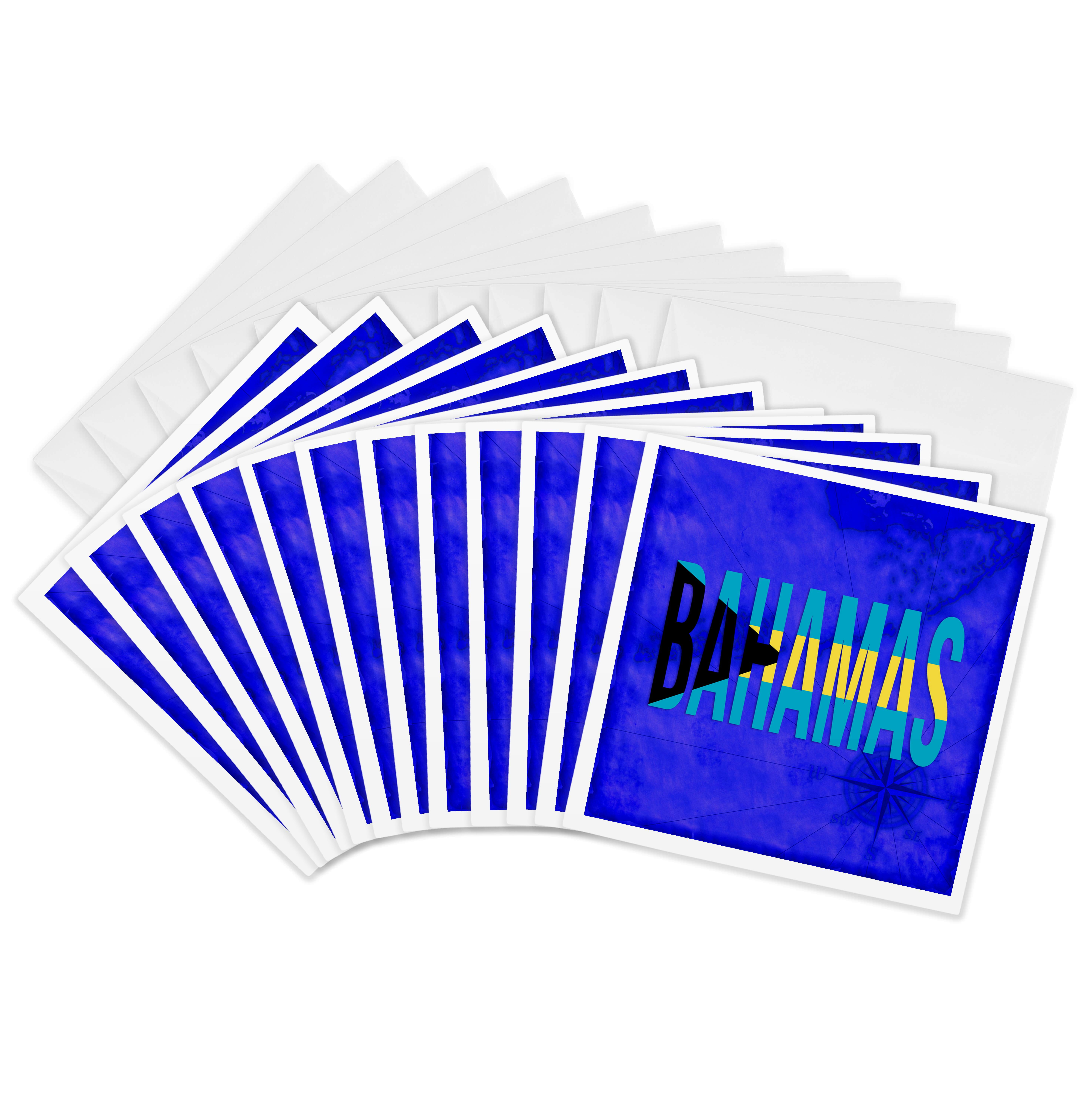 3drose, Add Some Fun to Your Bahamas Vacation with This Caribbean Flag ...